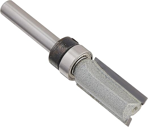 Vermont American 23161 1/2-by-1-Inch Straight Router Bit, 1/2-Inch Top ...
