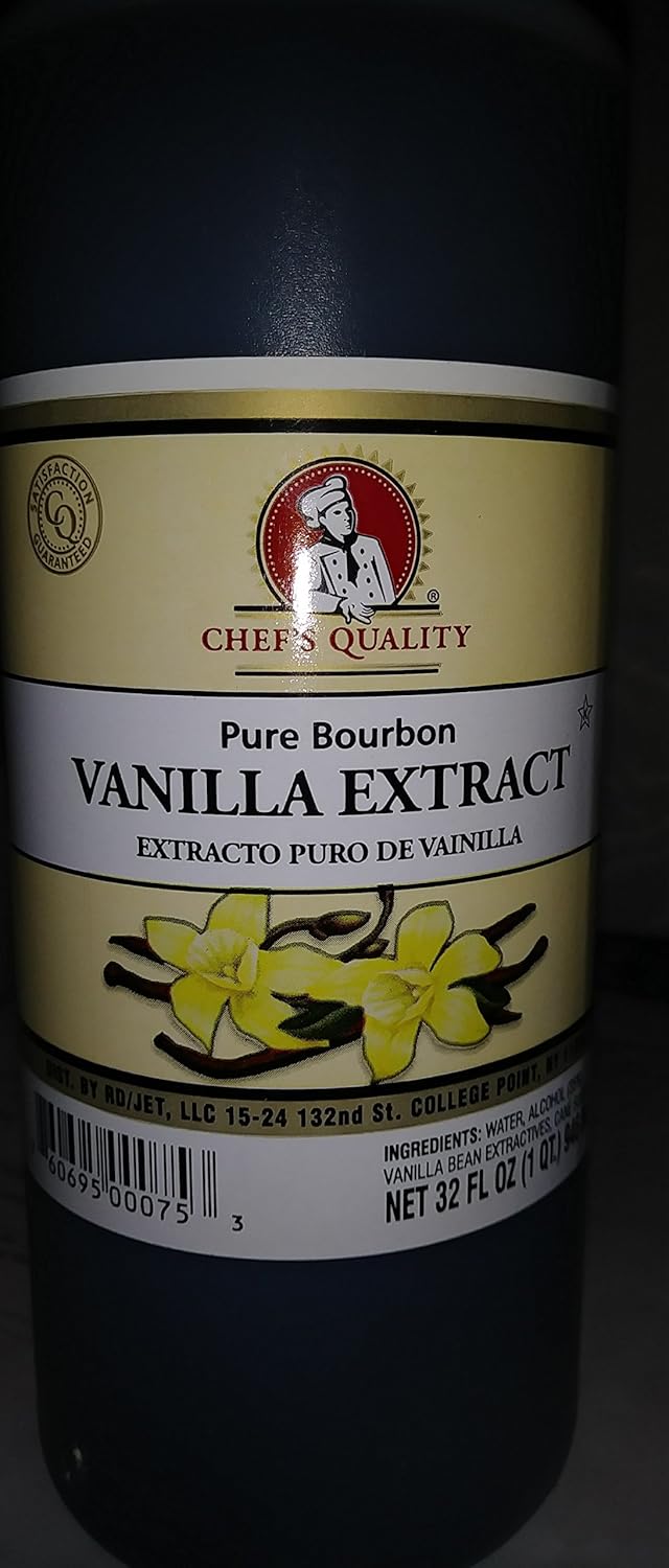 Amazon.com: Chefs Quality Gold Pure Vanilla Extract, 2 Pound : Grocery ...
