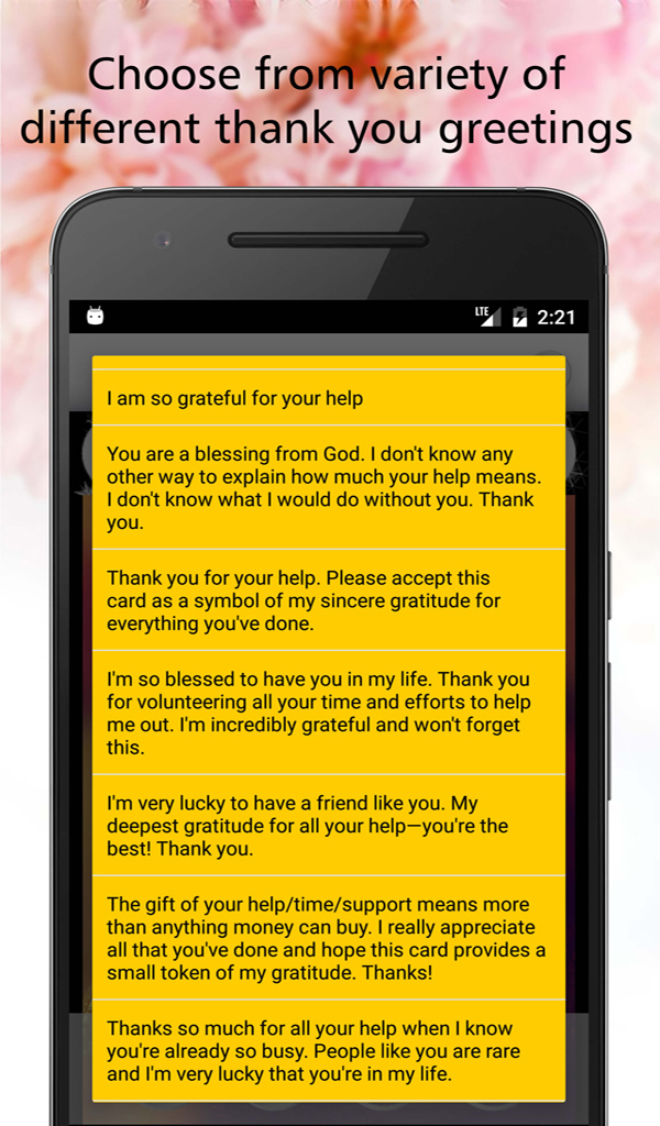 Thank You Greeting Cards - App on Amazon Appstore