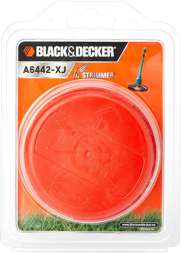 BLACK+DECKER Cassette avec Bobine de Rechange pour Coupe-Bordures ...