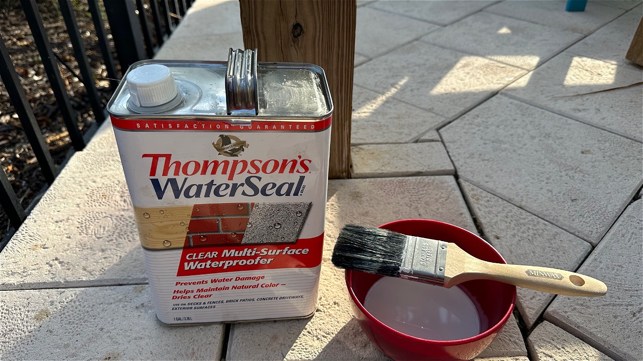 Watch My Review of Thompson＇s WaterSeal 1 Gallon Clear Waterproof on ...