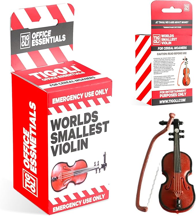 Panda Loco Worlds Smallest Emergency Violin! - Office Essentials ...
