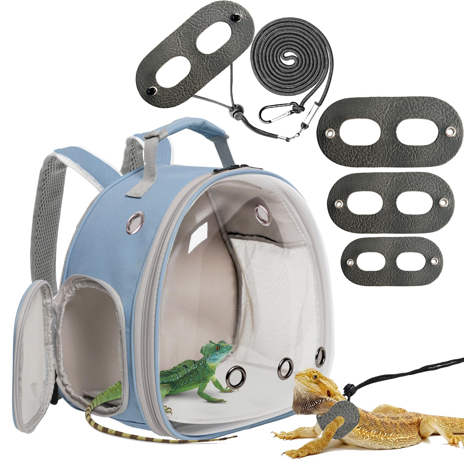 Amazon.com : Guinea Pig Carrier,Guinea Pig Carrier for 2,Reptile Travel ...