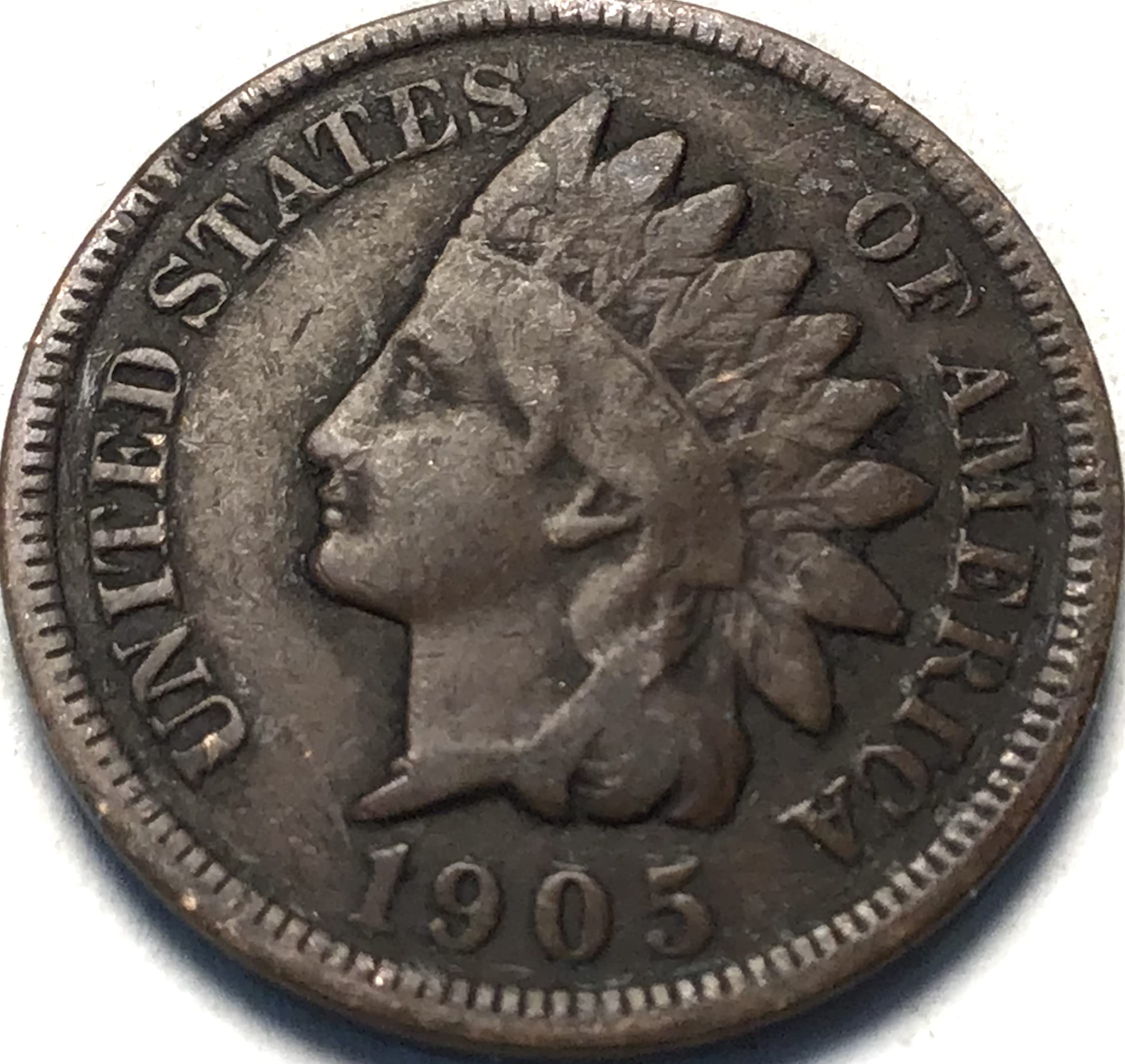 1905 Indian Head Penny 1905 Indian Cent
