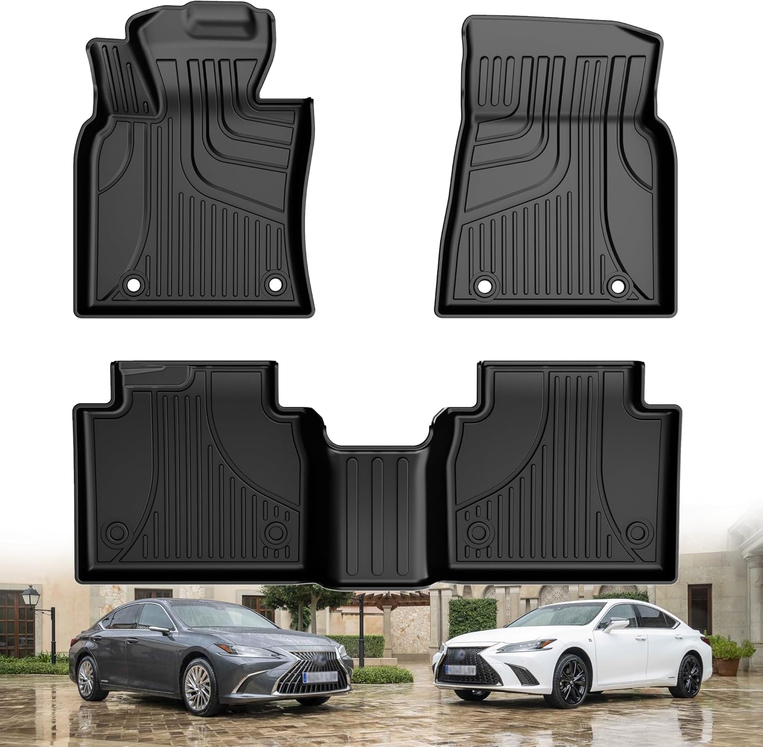 Original Floor Mats for 2019-2024 Lexus ES/ES350/ES300h - IKABEVEM ...