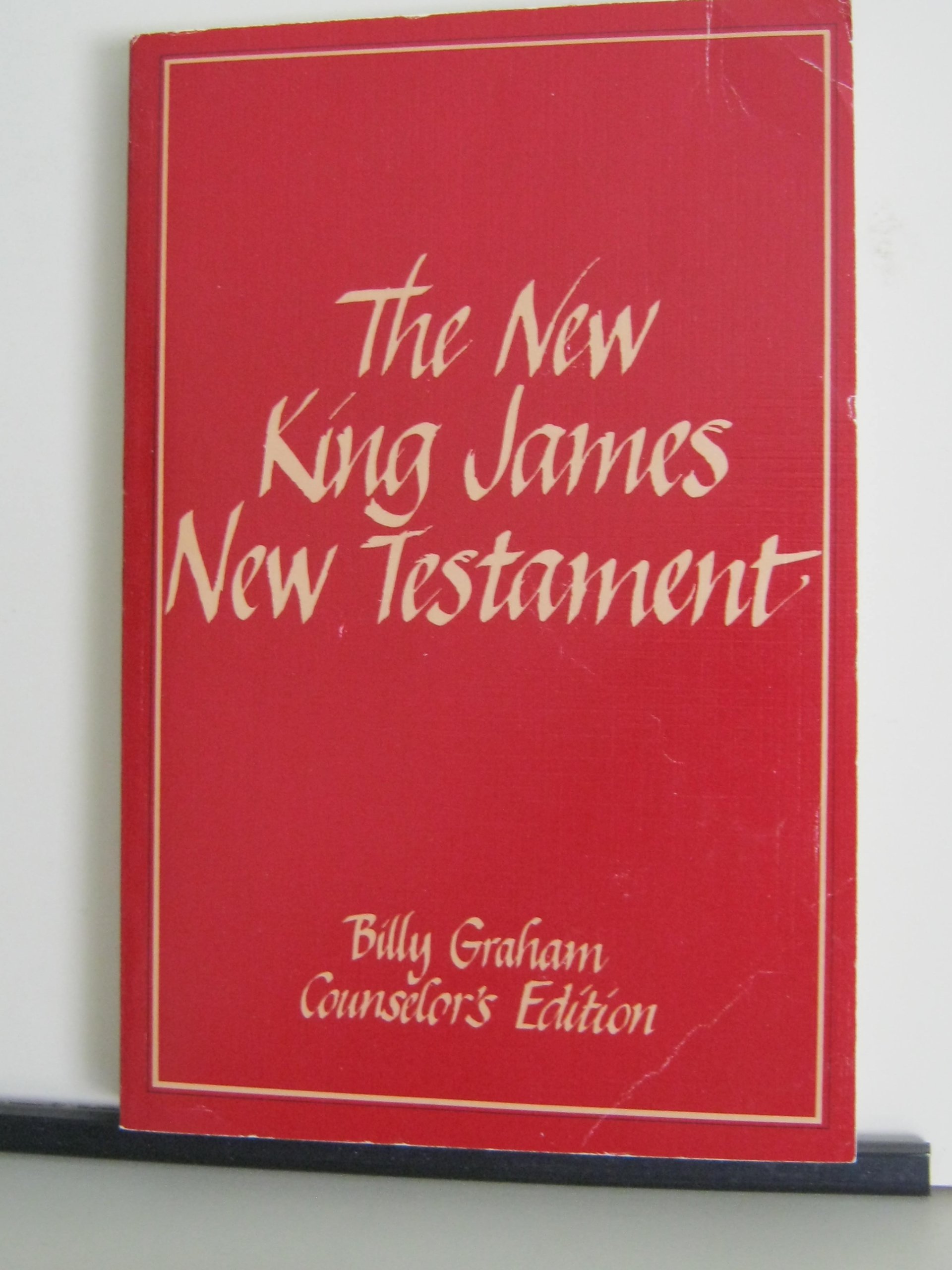 The New King James New Testament; Billy Graham Counselor's Edition ...