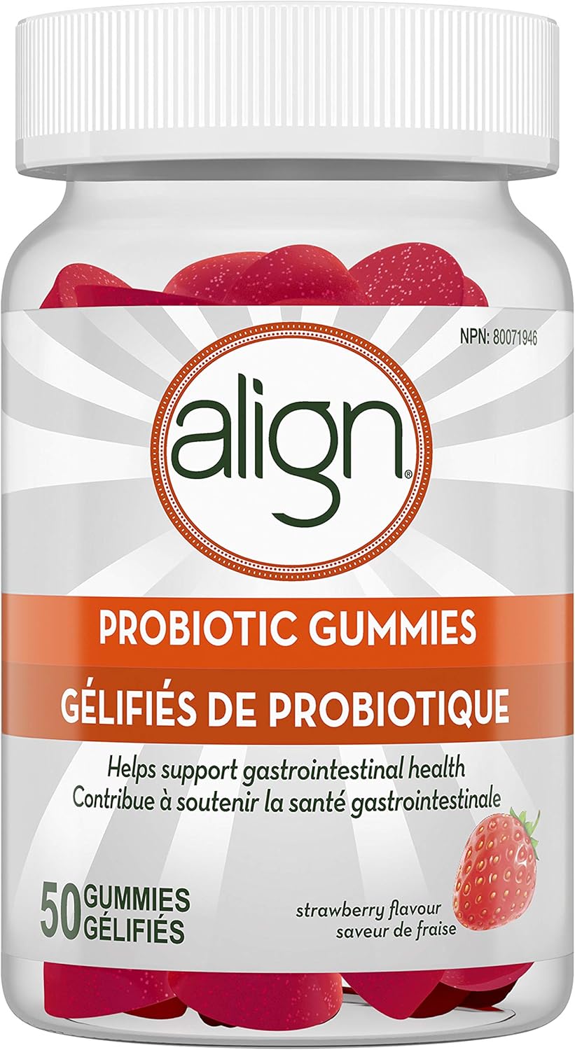 Align Probiotic Gummies, Helps Suppport Gastrointestinal Health, 1 ...