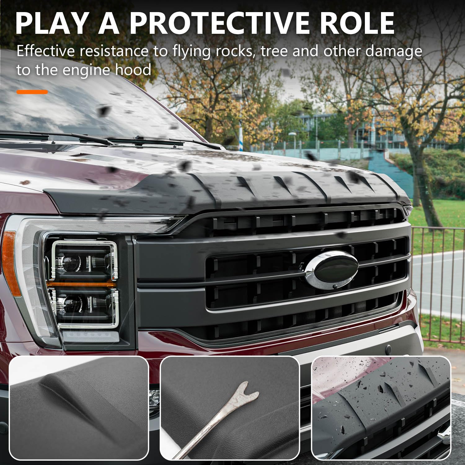 Snapklik.com : Powoq Hood Protector Compatible