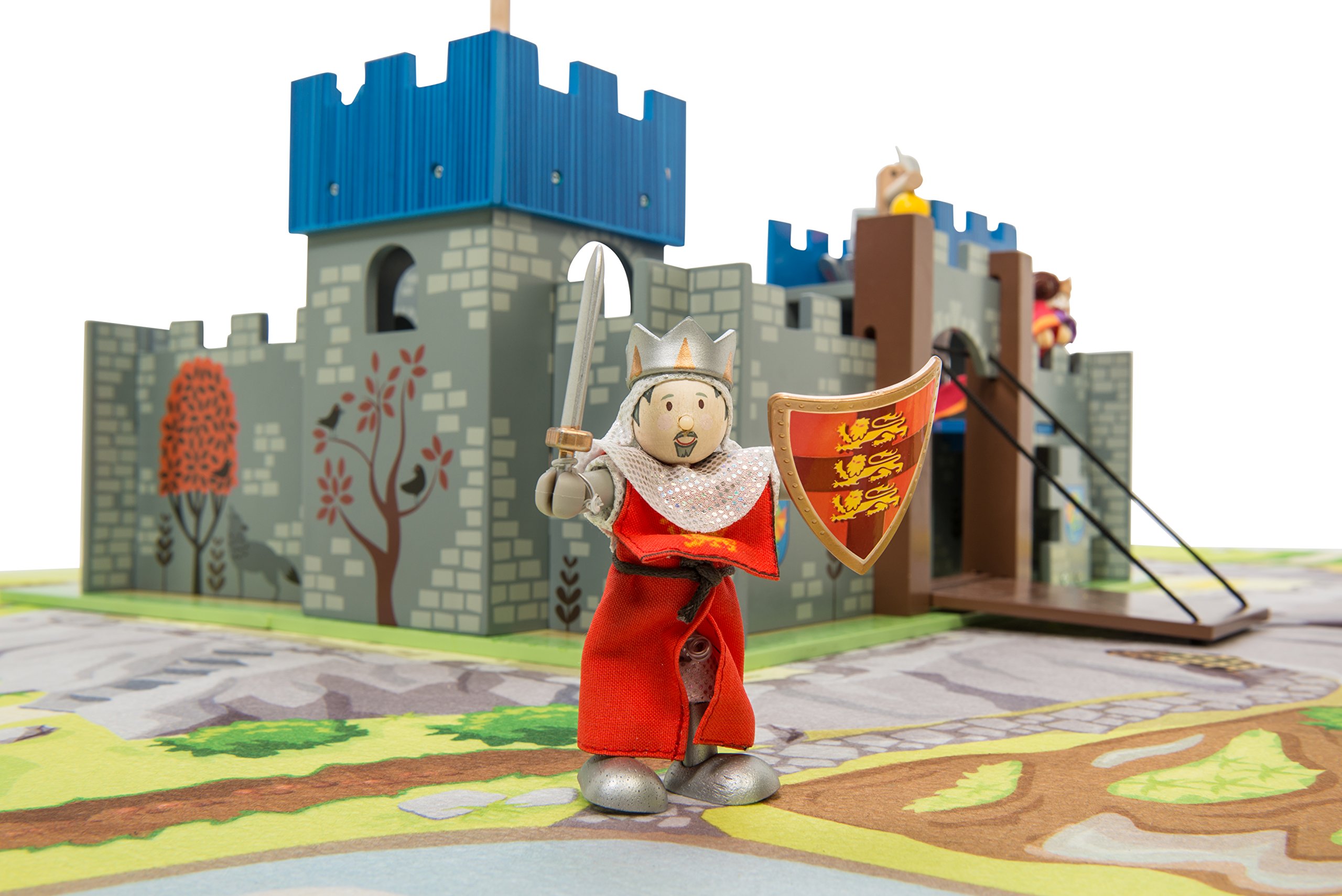 Le Toy Van - Castles Collection Wooden Toy Educational Excalibur ...