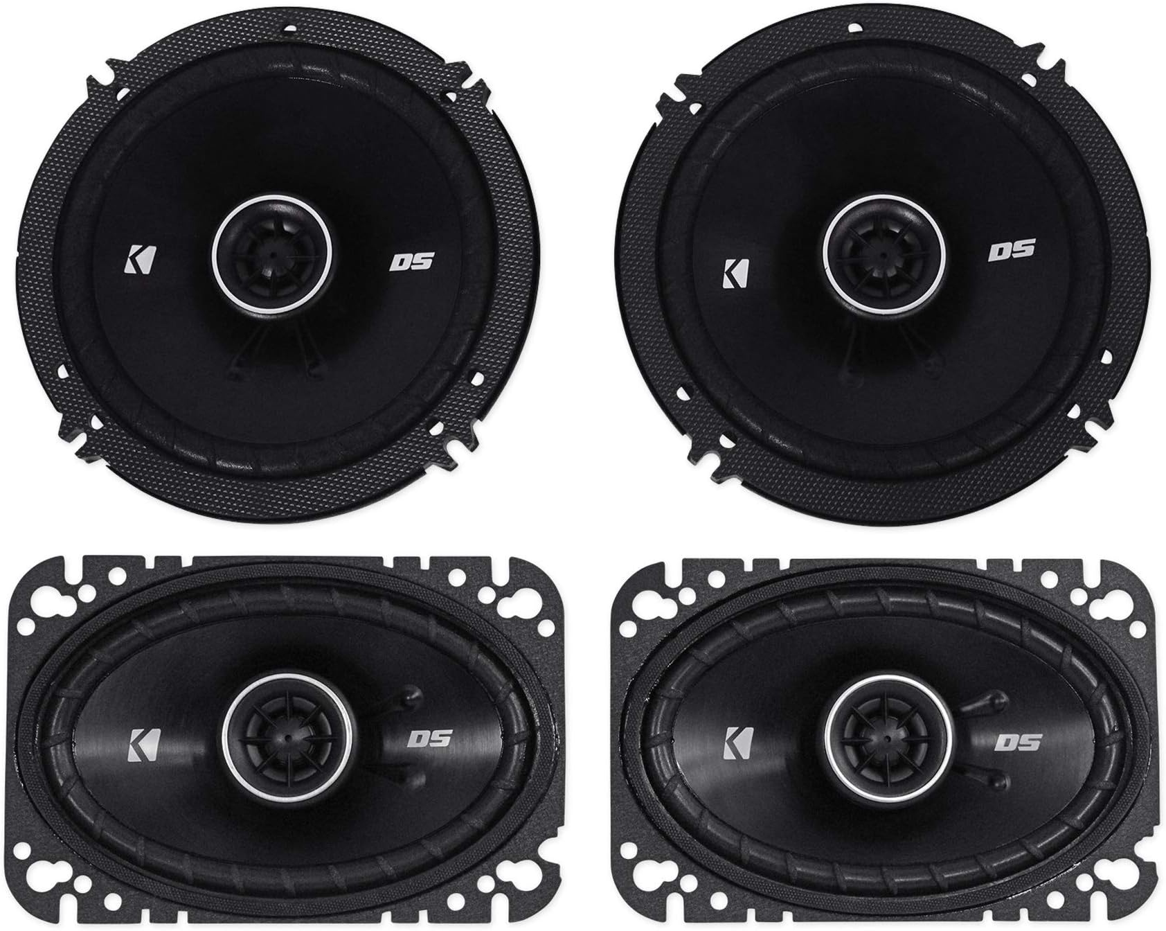 Amazon.com: Kicker 47KSC6504 KS Series 6.5" Coaxial Speakers with .75 ...