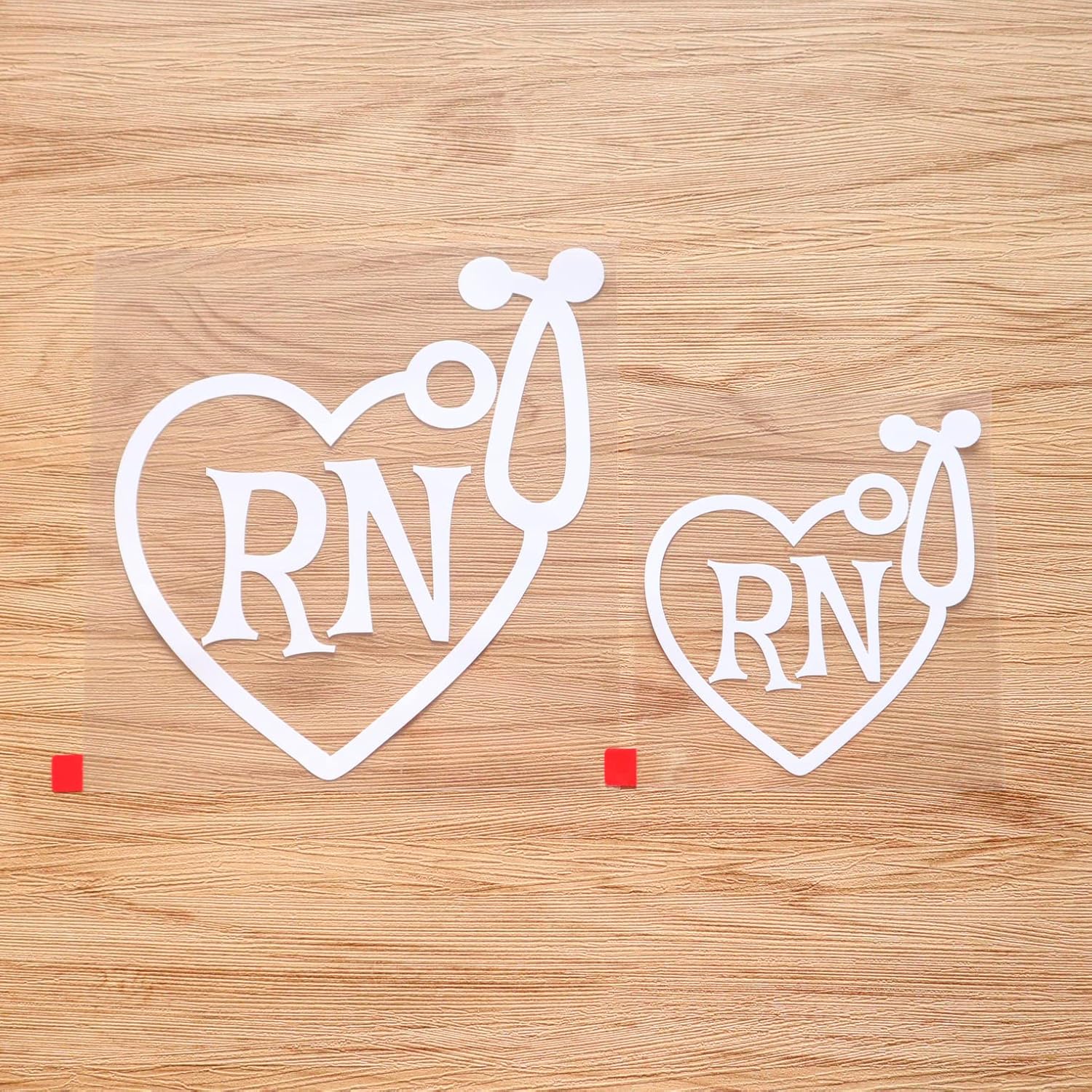 Amazon.com: RN Registered Nurse Stethoscope Heart Sticker Decal Vinyl ...