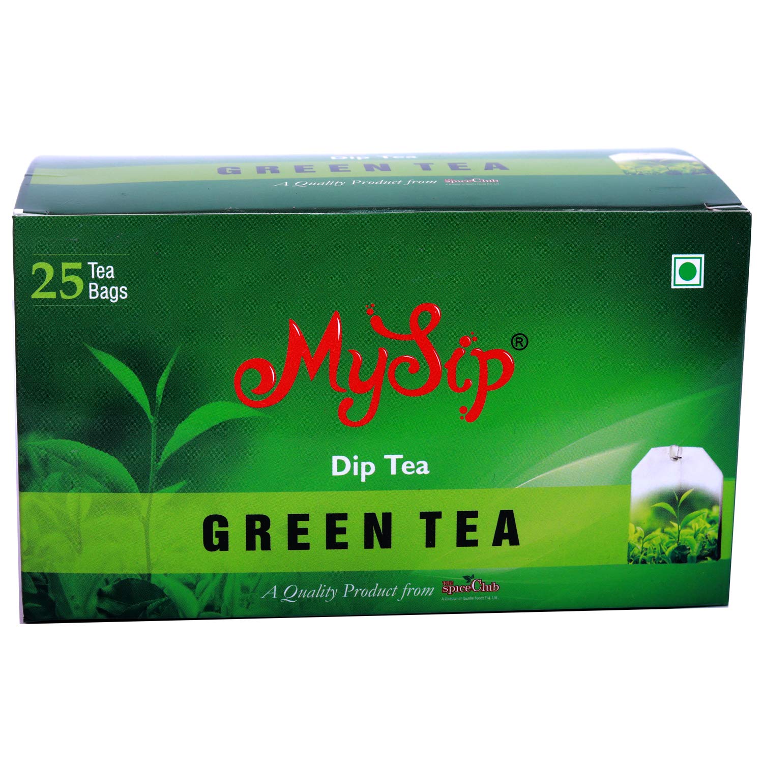 Mysip Green Tea 50g (25 Dip Tea Bags) - A Quality Product From The ...