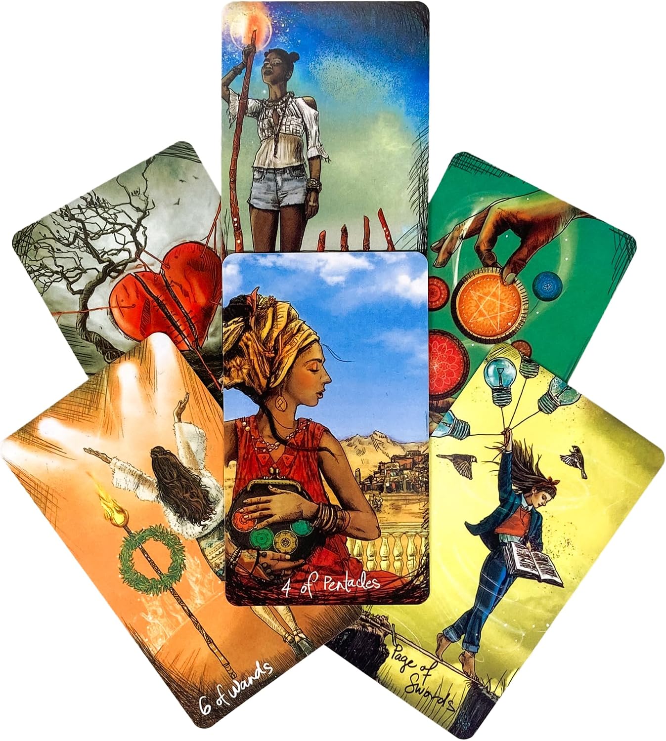 Amazon.com: F.curella Tarot Cards for Beginners, 78 Tarot Deck and ...