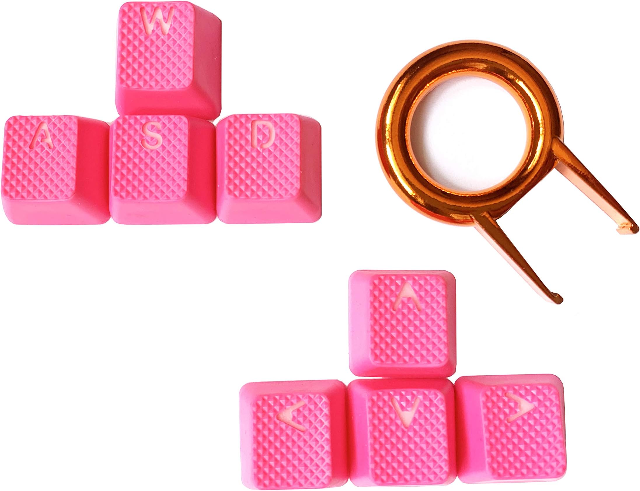 Amazon.com: Tai-Hao Rubber Gaming Backlit Keycaps Set - 8 Keys ...