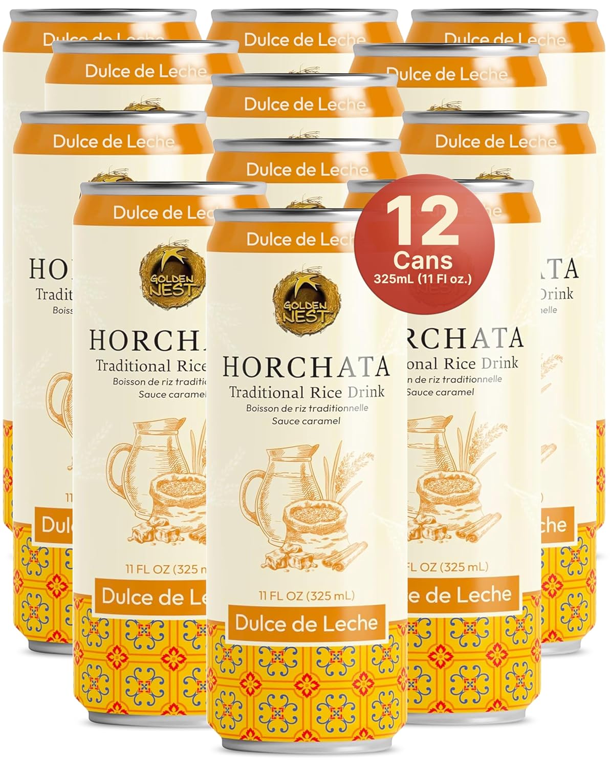 Amazon.com: Golden Nest Horchata Traditional Mexican Style Rice Drink ...