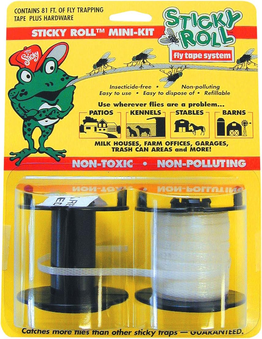 Amazon.com : Coburn Sticky Roll Fly Tape 81' Minikit SI1060 : Patio ...