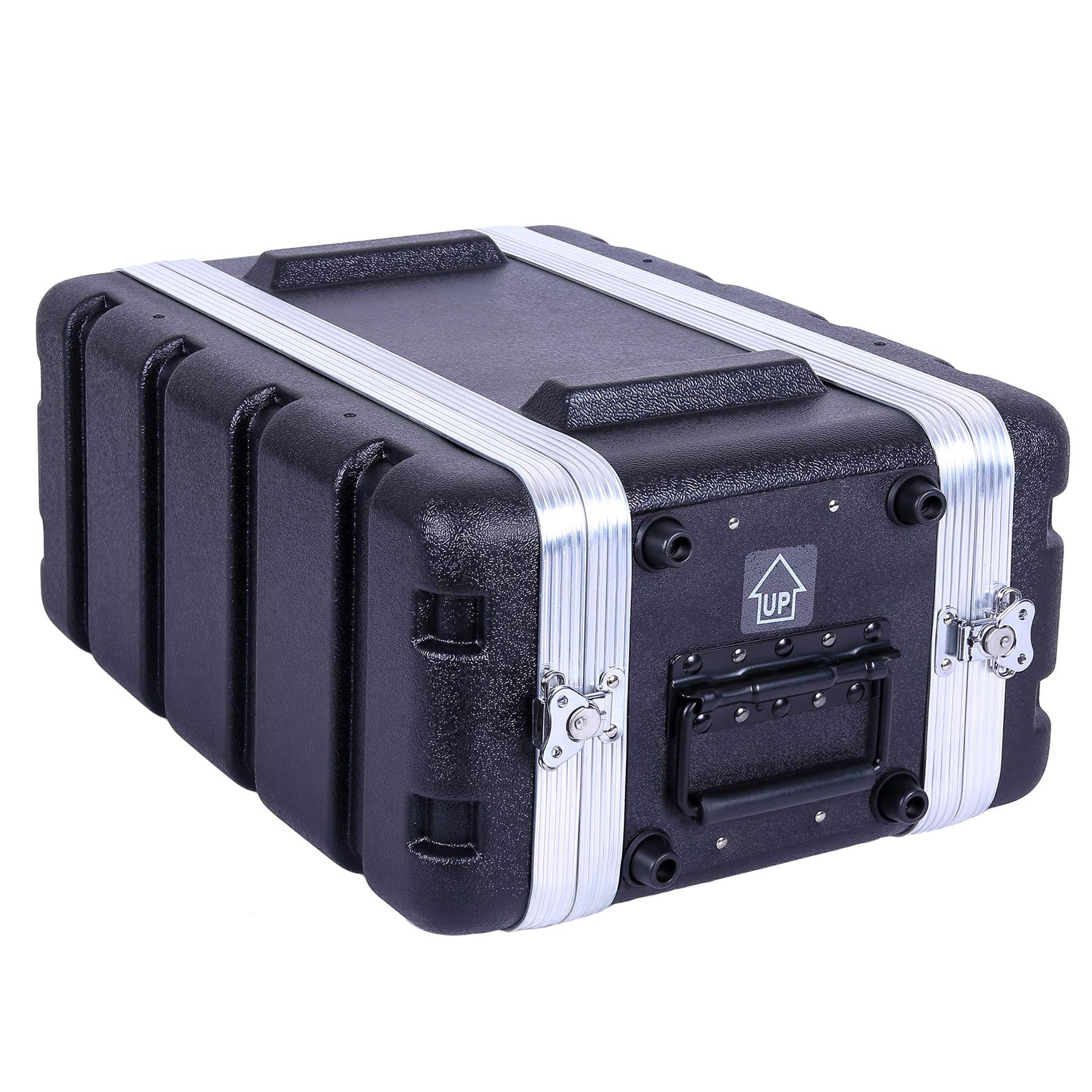 Snapklik.com : Crossrock Stackable 4U Rack Case, Shallow 14.25” Depth ...