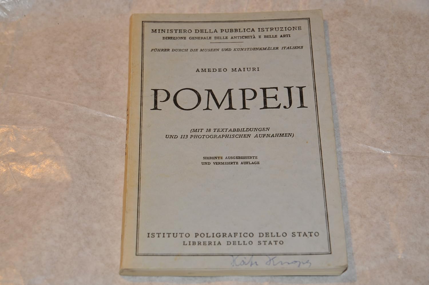 Pompeii (Guide-books to museums and monuments in Italy) : Amazon.es: Libros