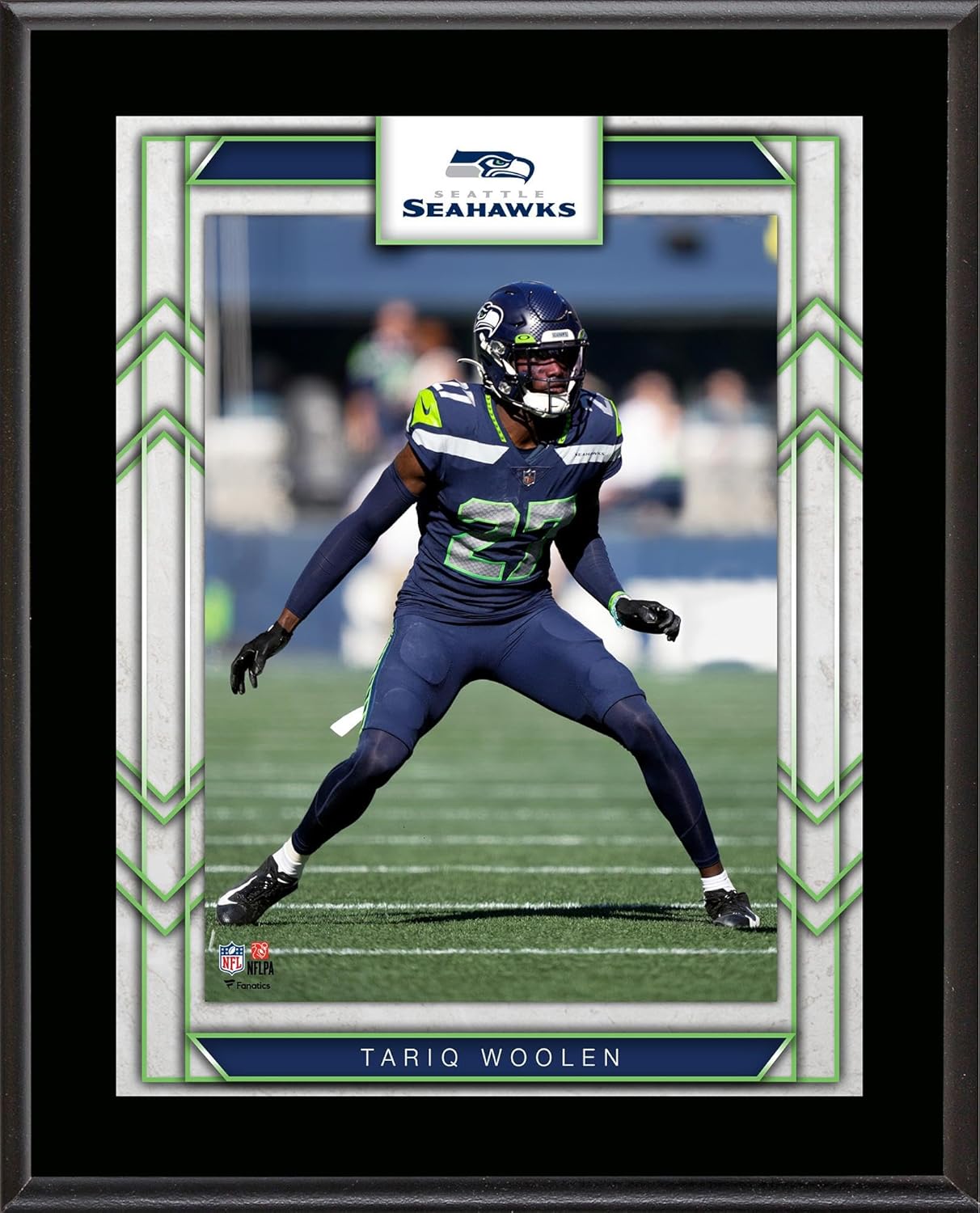 Tariq Woolen Seattle Seahawks 10.5" X 13" Sublimated Player Plaque ...