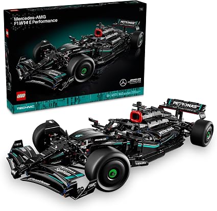 Amazon.com: LEGO Technic Mercedes-AMG F1 W14 E Performance Model Car ...