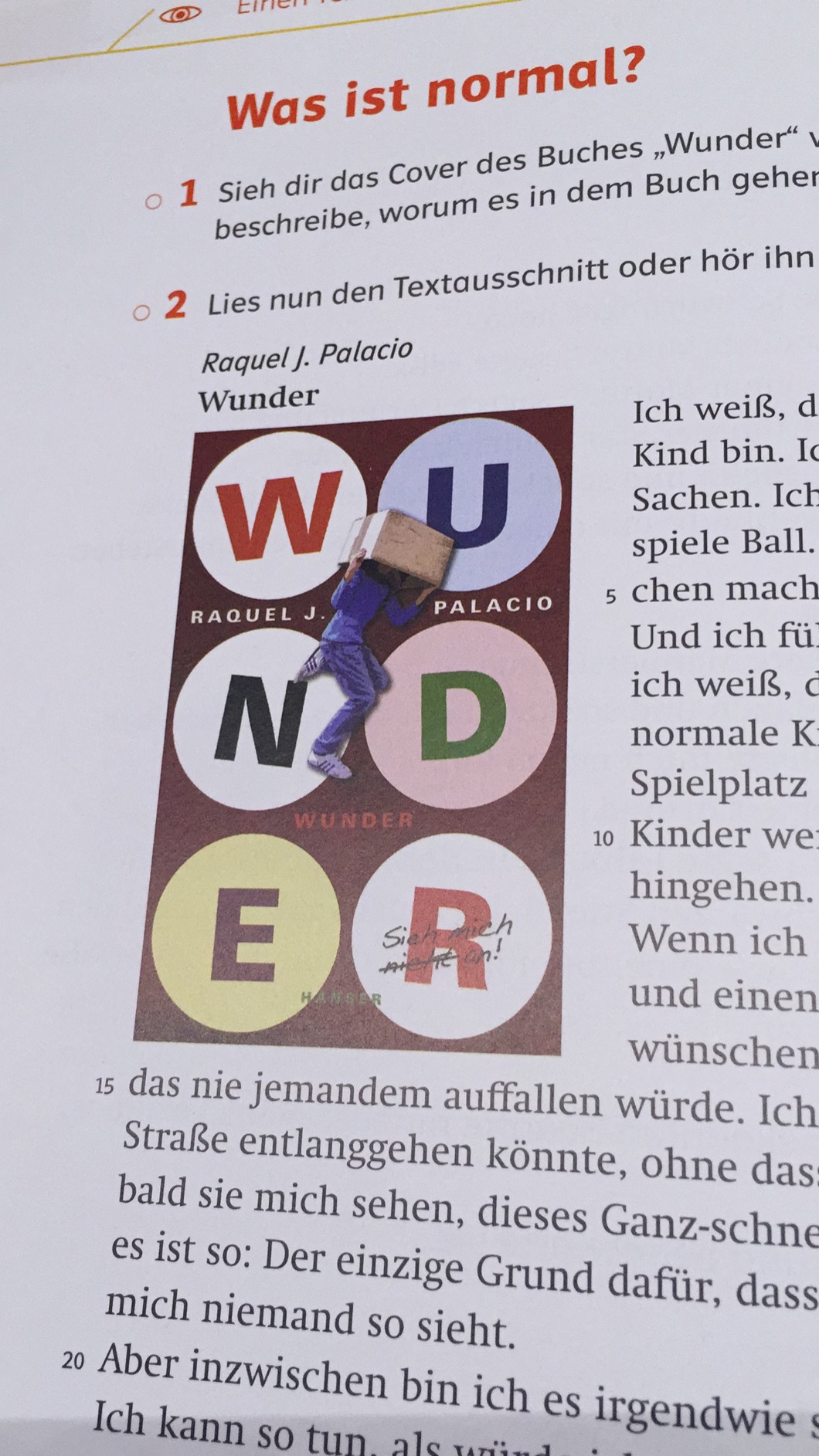 Wunder Sieh mich nicht an: Ausgezeichnet mit den Deutschen ...