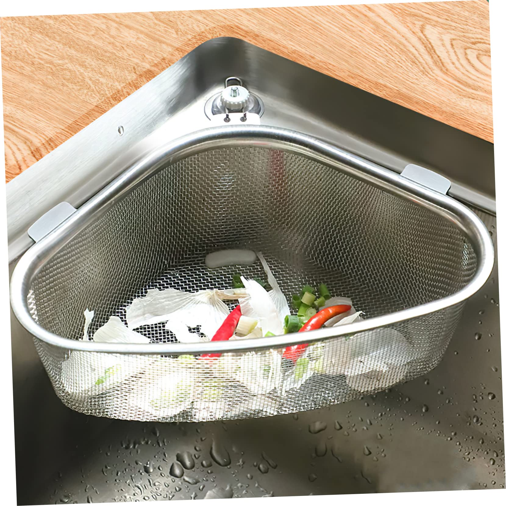 Hanging Strainer Basket Foodypopz Sink Strainer, Basket With Anti ...