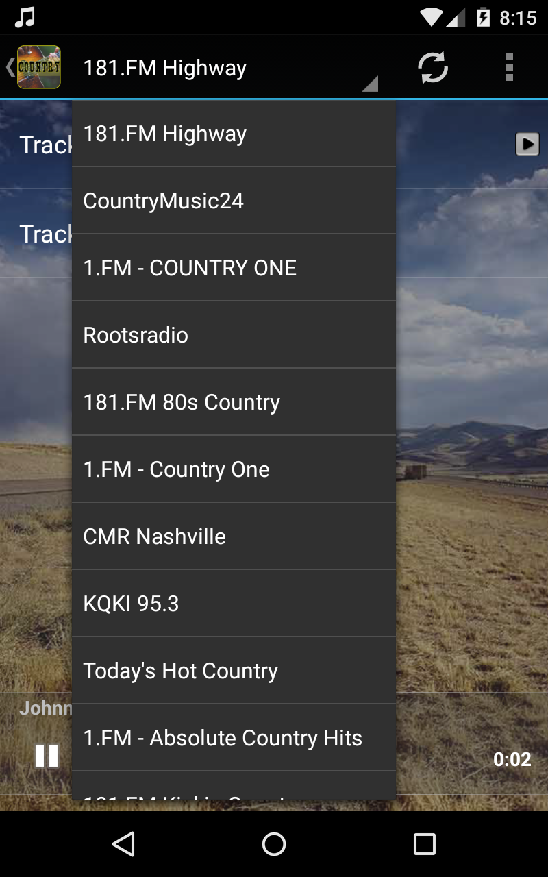 The Country Music Radio - App on Amazon Appstore