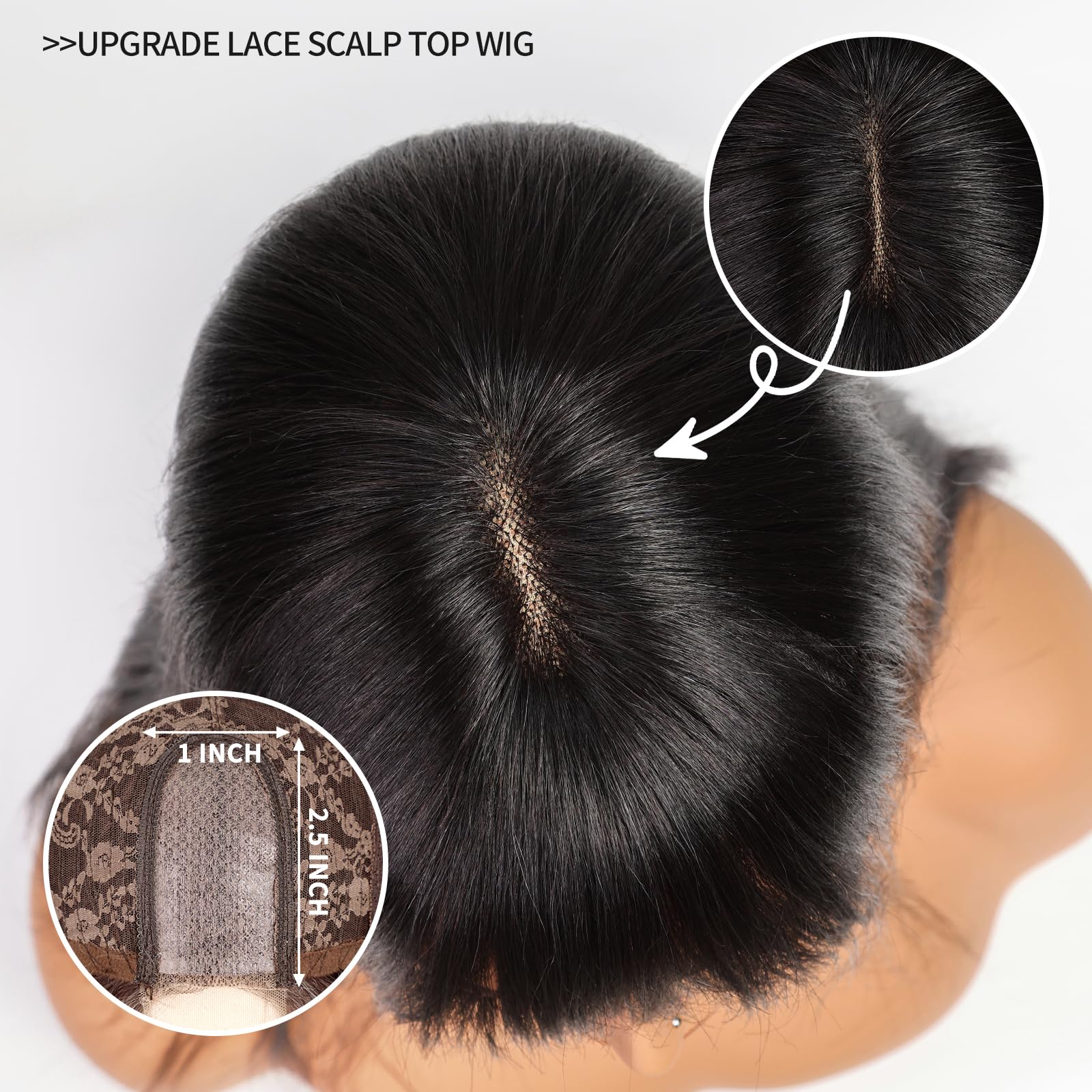 Snapklik.com : KKU 14 Inch Short Black Bob Wig