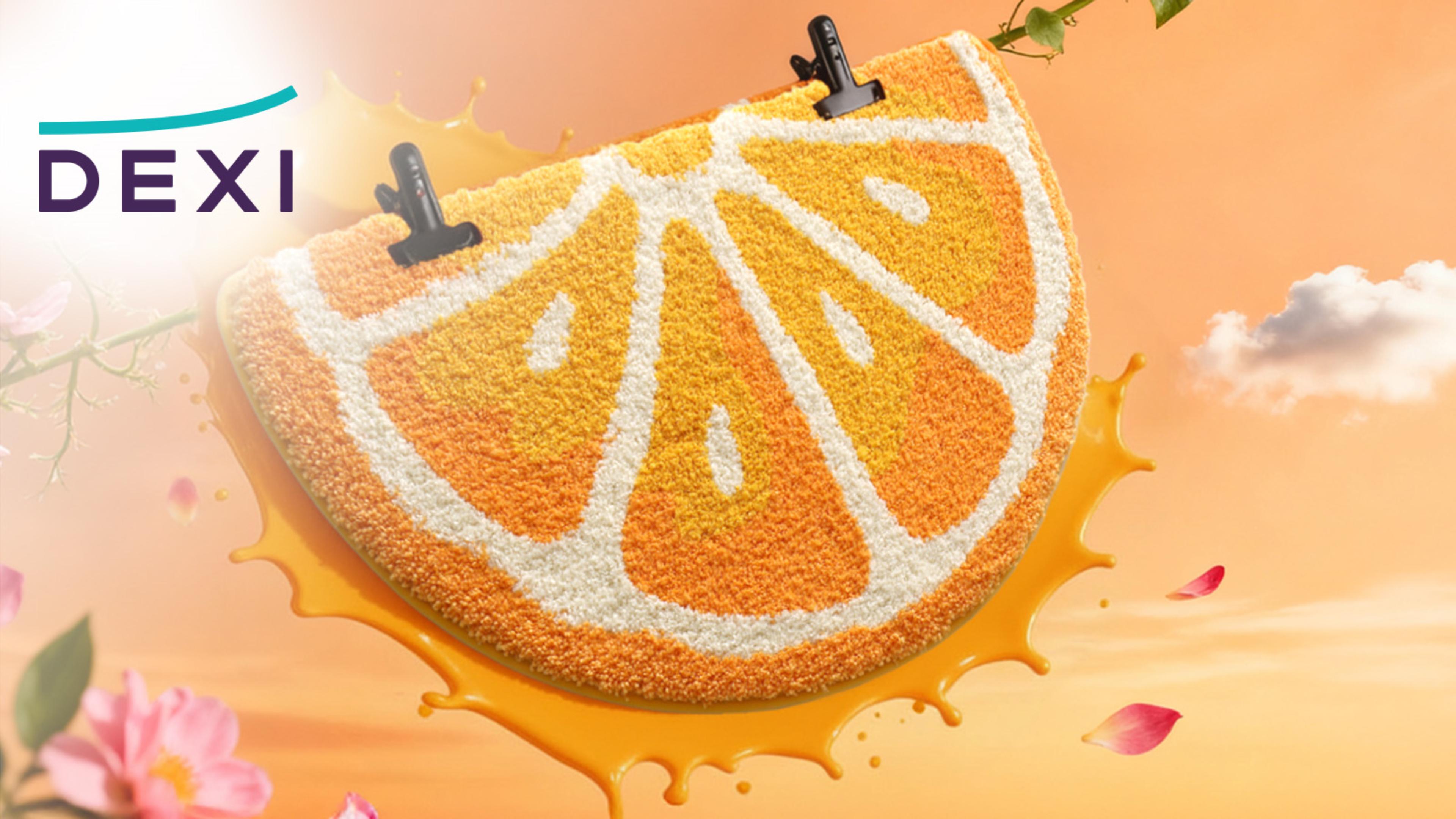 Watch Click here to watch video of DEXI Fruit Bath Rug on Amazon Live