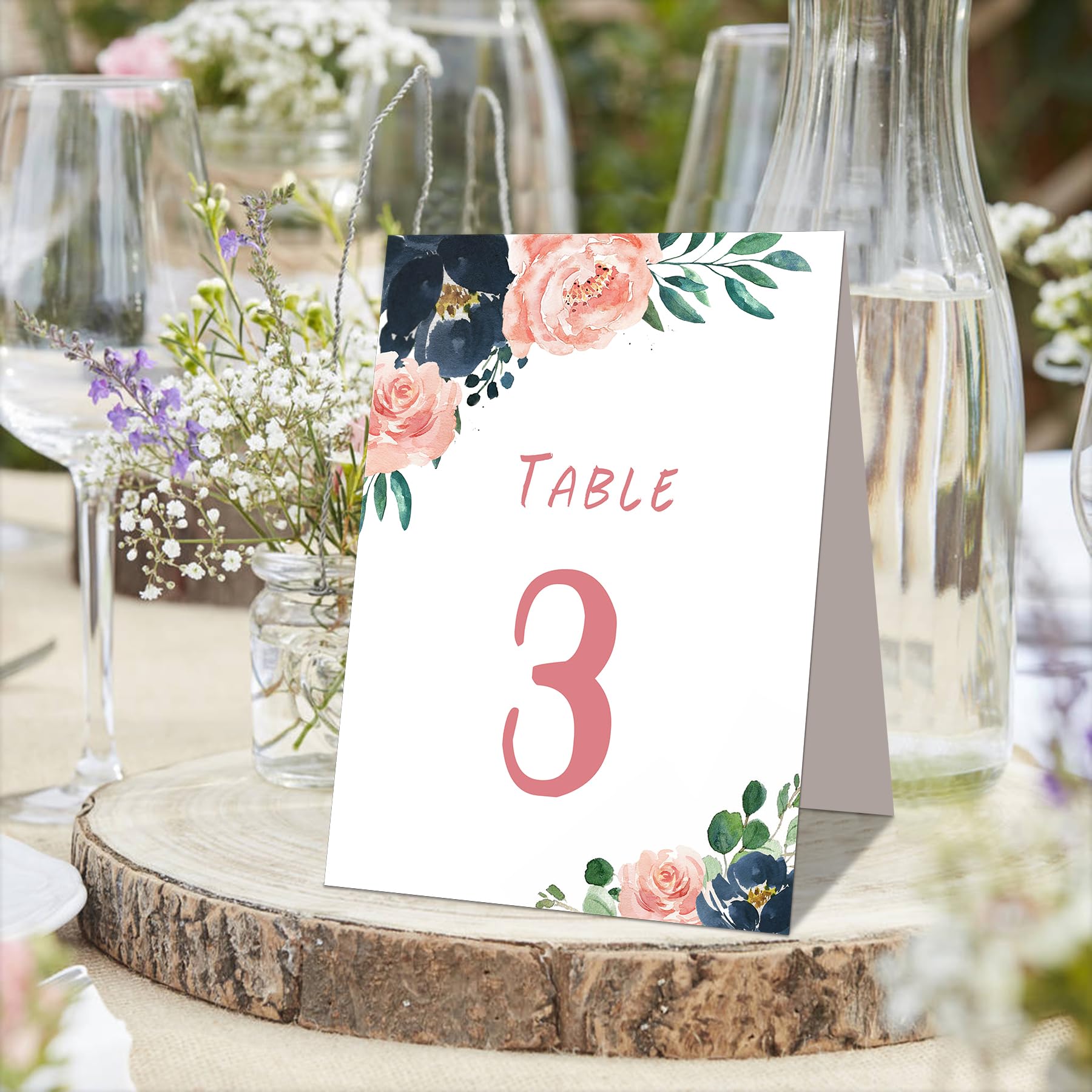 Pow Table At Wedding Pops Of Pink Vineyard Wedding | Rustic Wedding