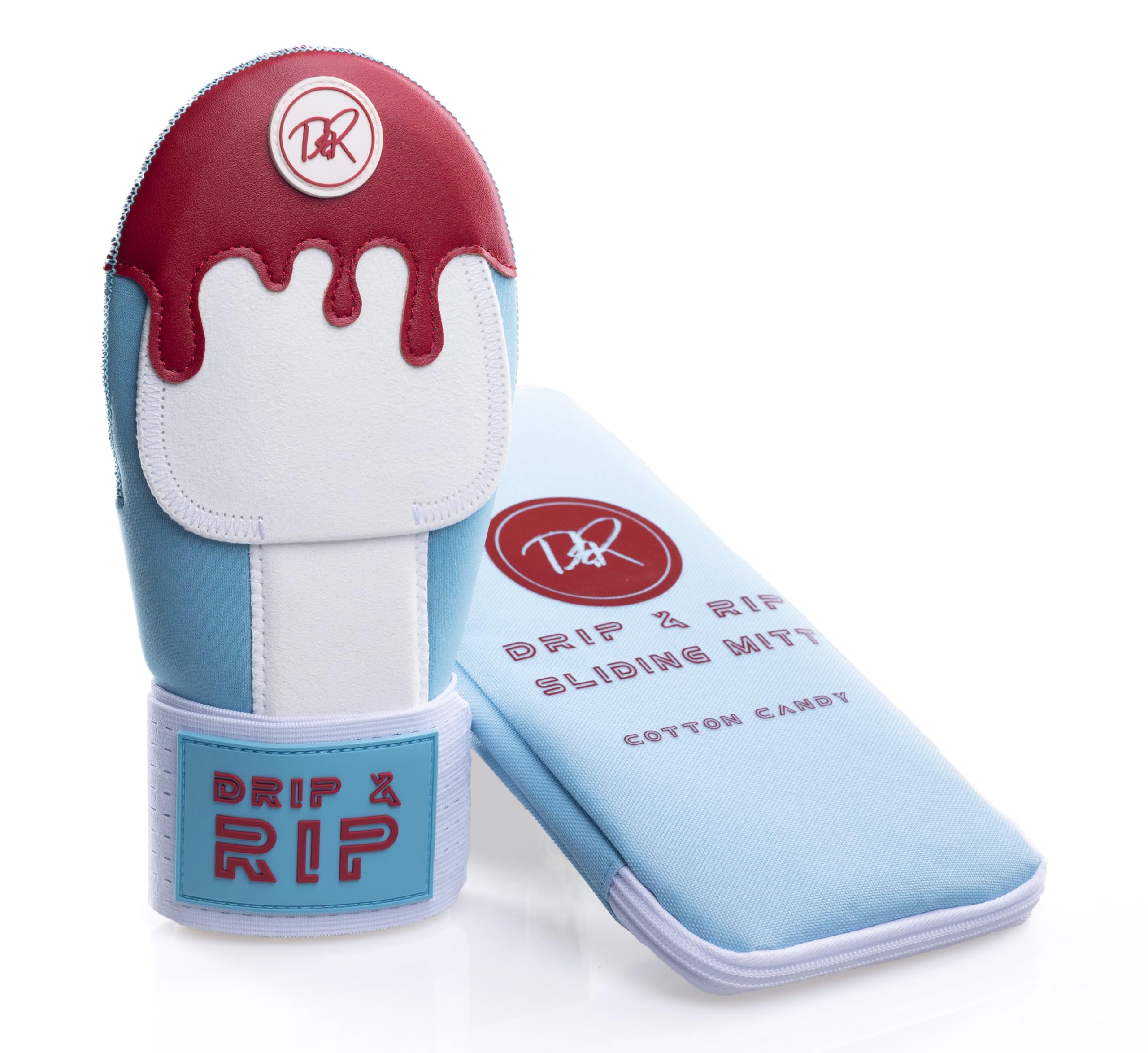 Amazon.com : Drip & Rip Baseball Sliding Mitt Youth (Cotton Candy ...