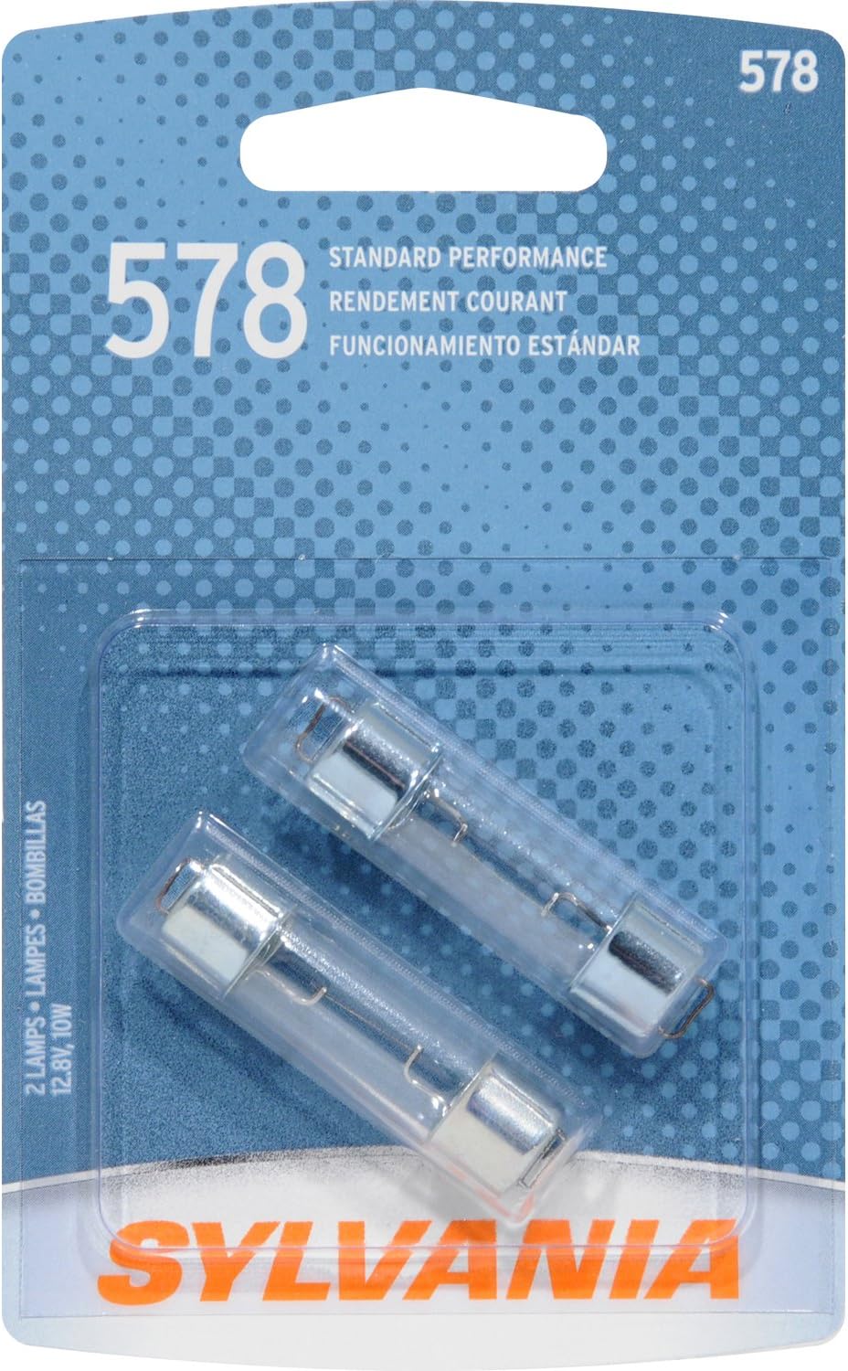 Amazon.com: SYLVANIA 578 Basic Miniature Bulb, (Contains 2 Bulbs ...