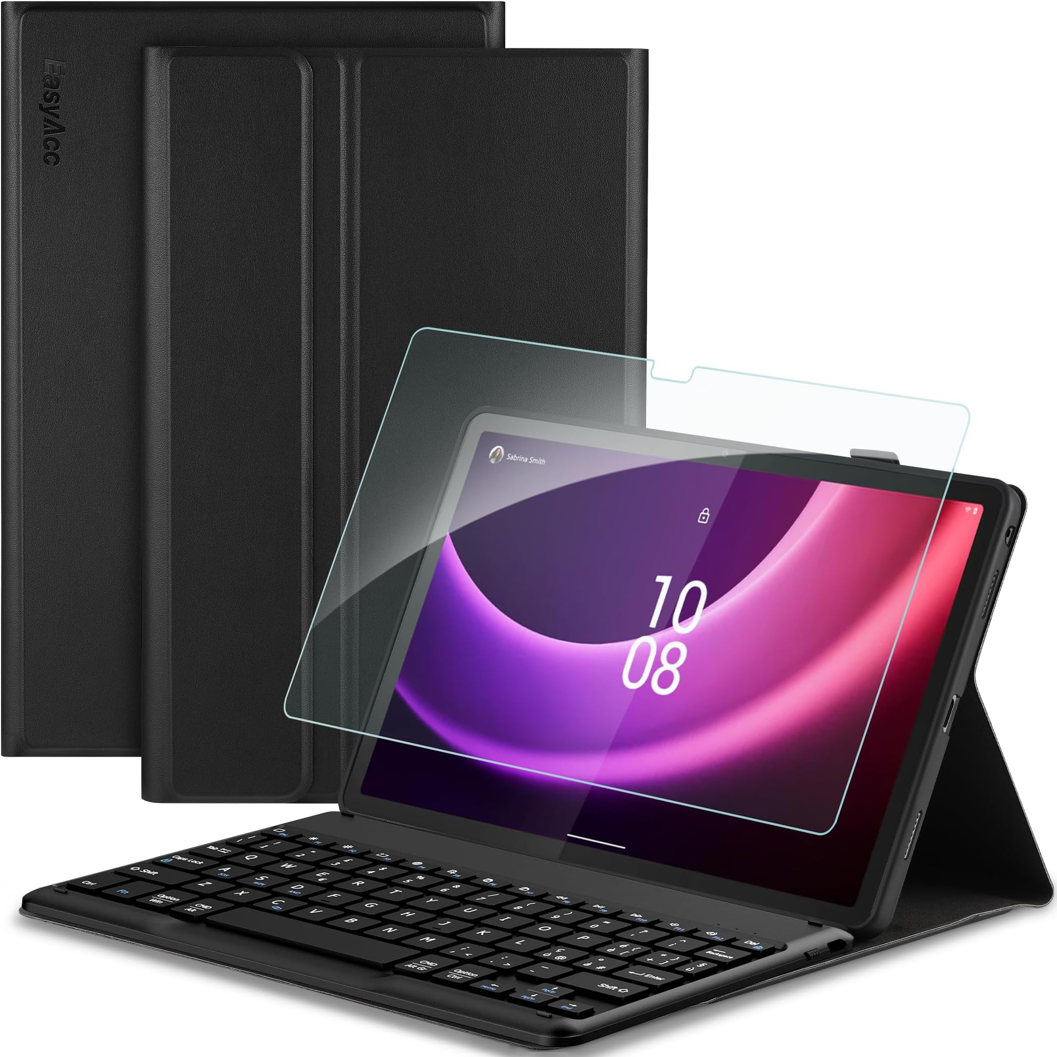 EasyAcc Cover Custodia con Tastiera Italiano per Lenovo Tab P11 (2nd ...