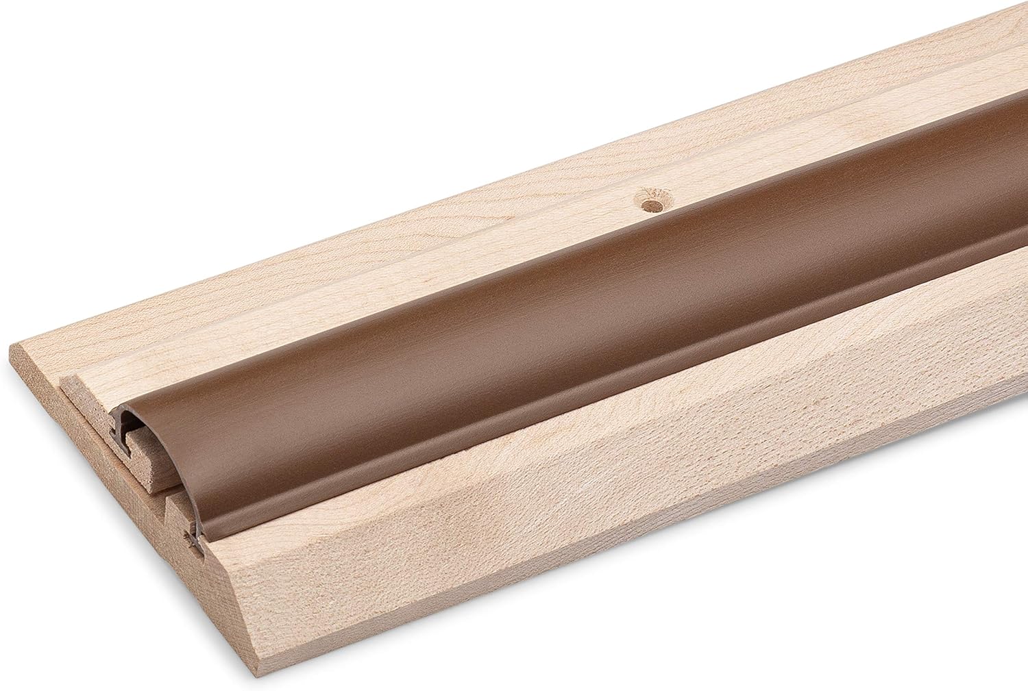 Adjustable Height Solid Maple and Vinyl Seal Threshold 3 1/2" Wide (72 ...