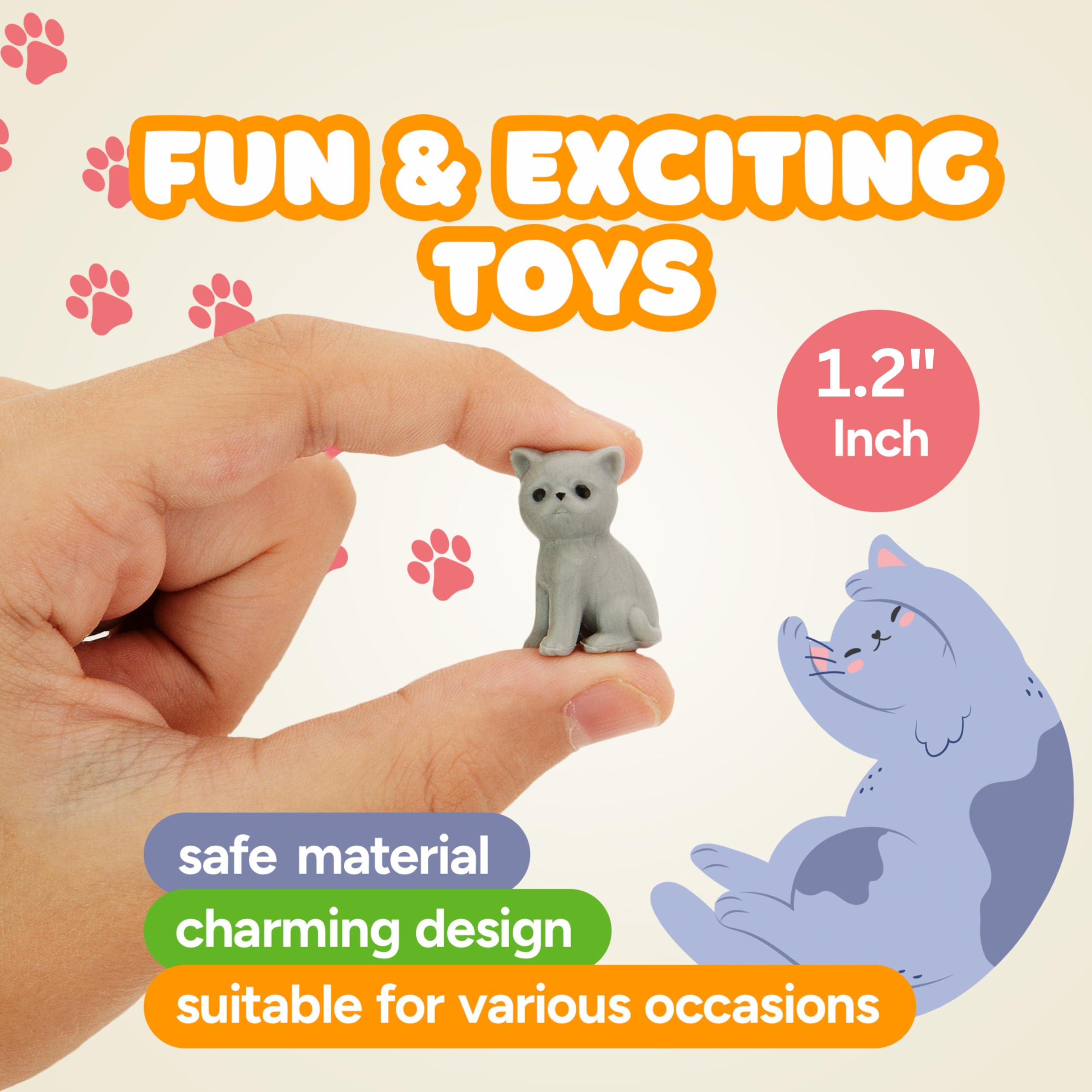 Snapklik.com : Bulk Toys - Tiny Dogs And Cats For Kids - Small Animals ...