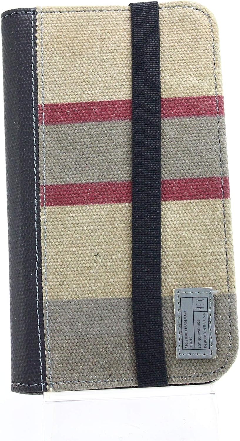Amazon.com: Hex Icon Wallet Galaxy S4 Khaki Stripe HX1507 (HX1507-KHSP ...