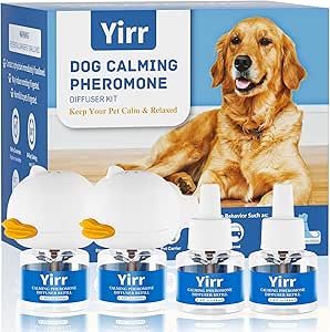 Amazon.com : Yirr Dog Calming Diffuser, Dog Pheromones Calming Diffuser ...