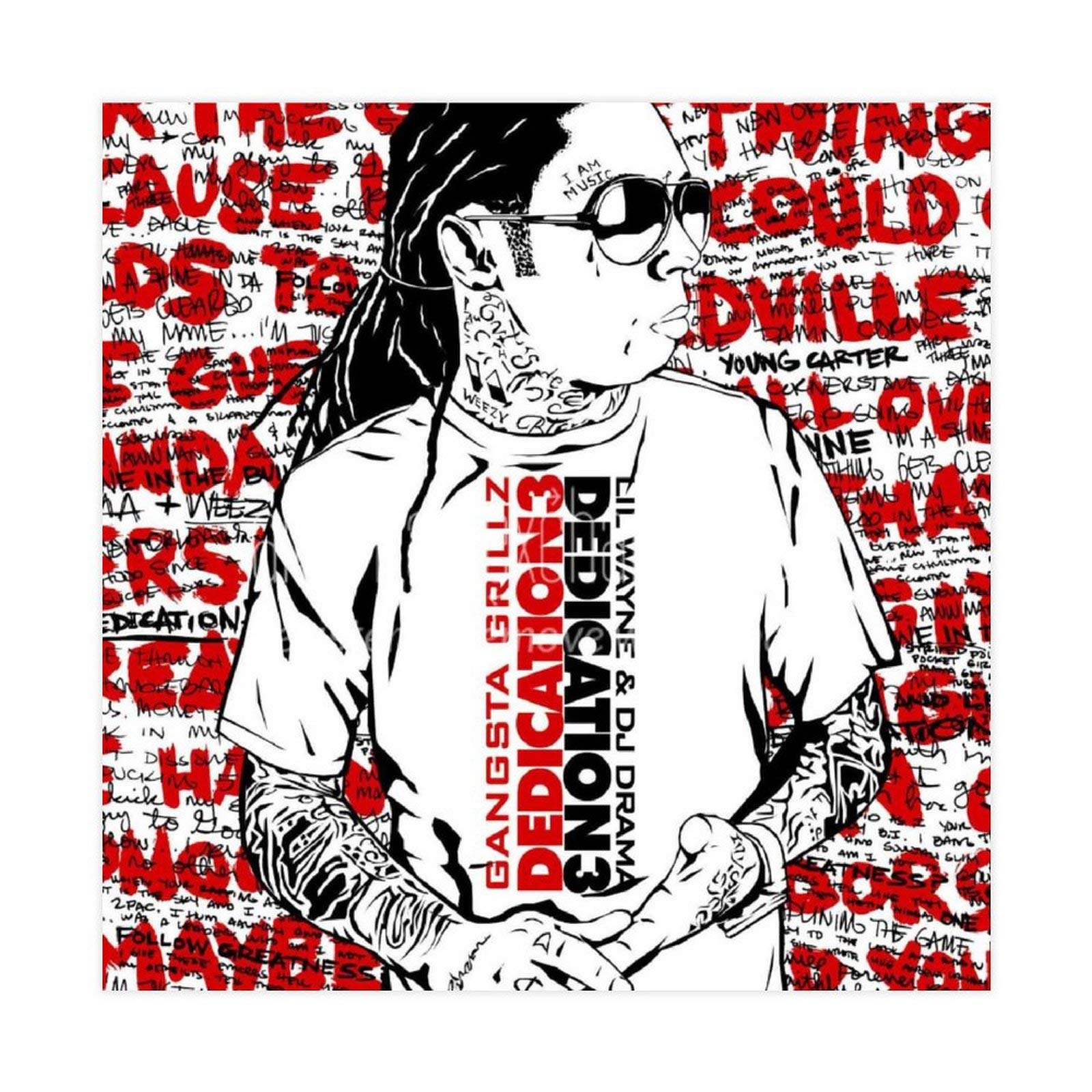 Lil Wayne Album Cover Dedication