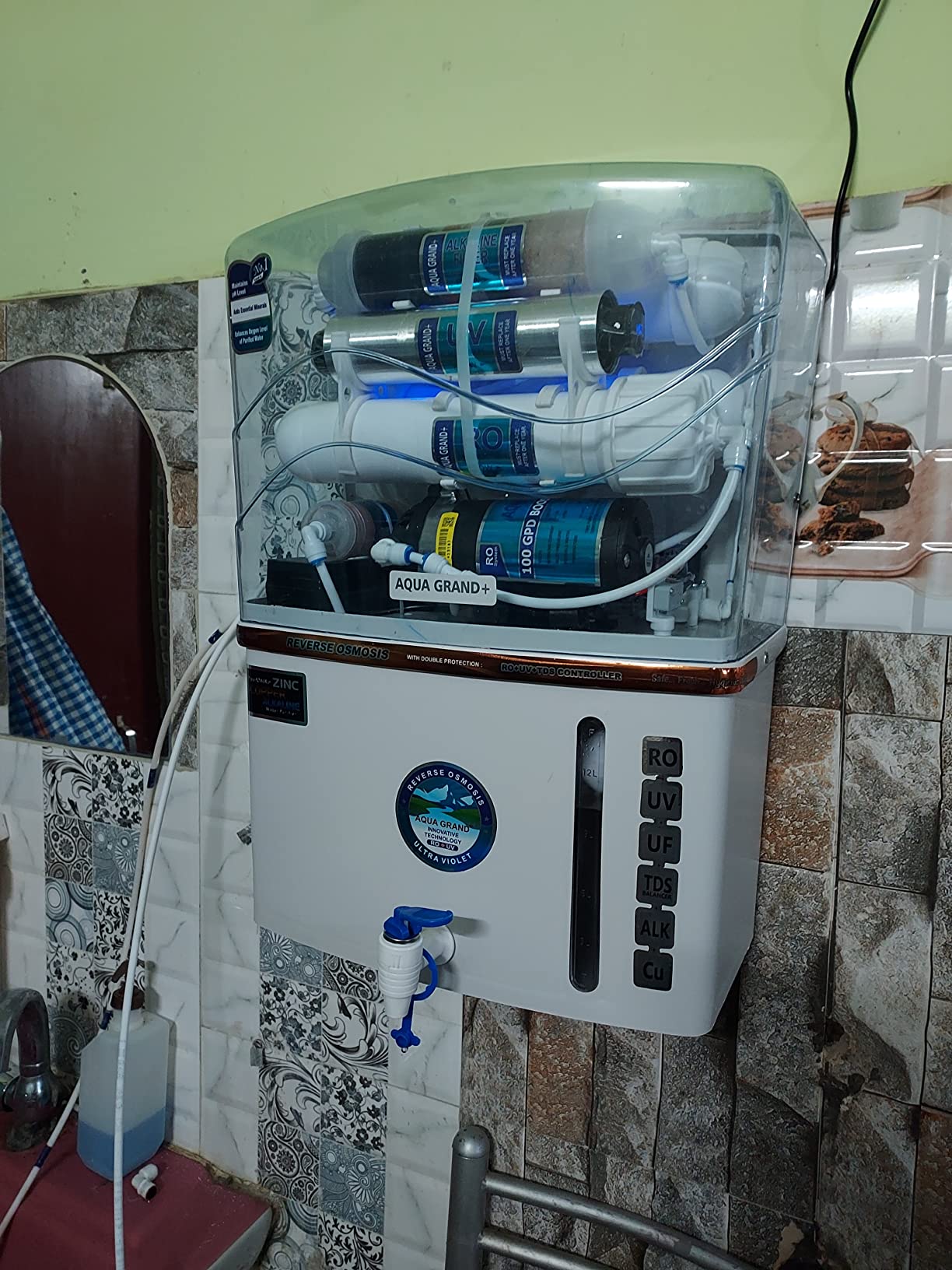 FULLY ATOMETIC AQUA SMART RO WATER PURIFIER : Amazon.in: Home & Kitchen