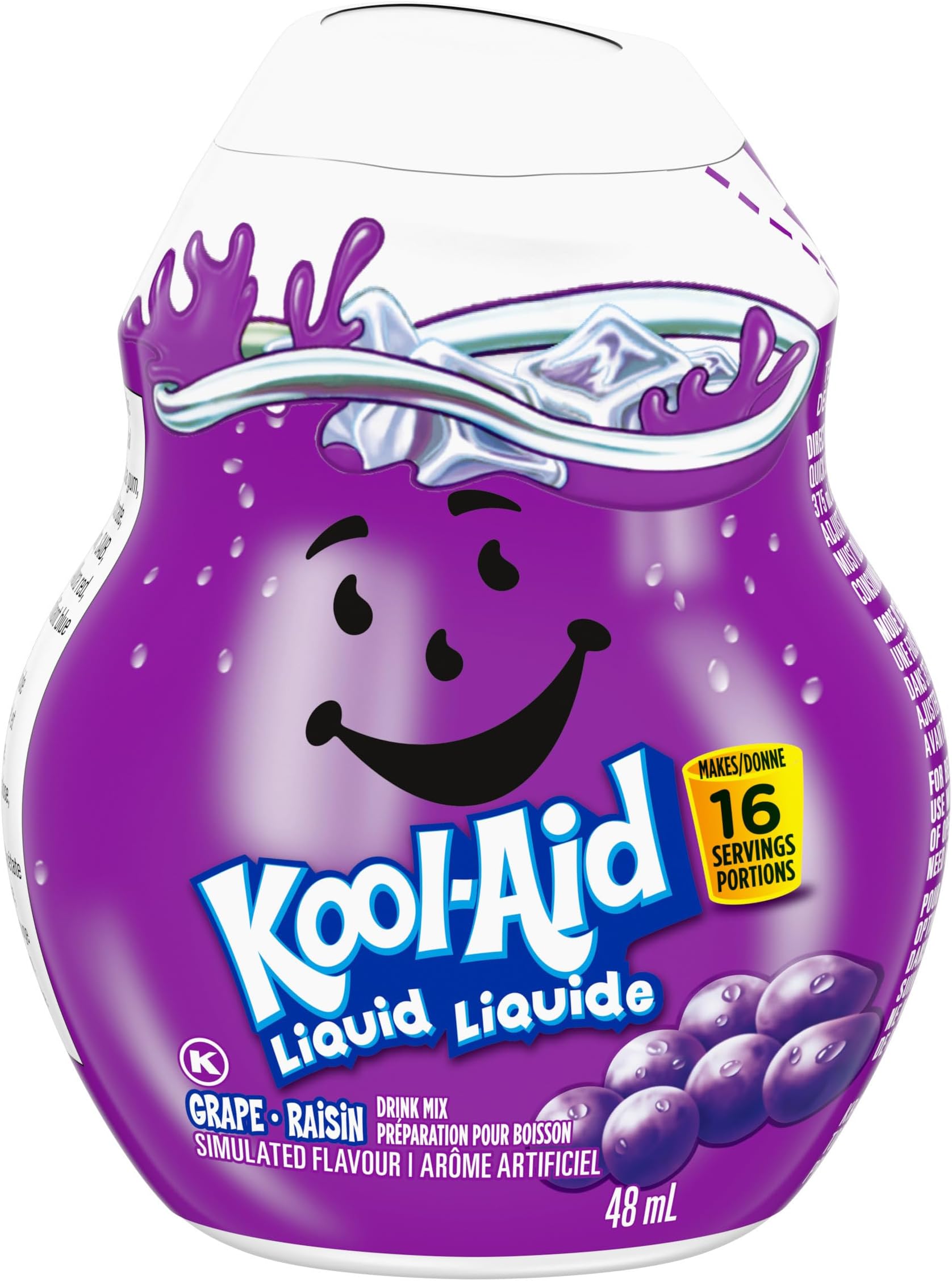 Kool-Aid Grape Liquid Drink Mix, 48ml : Amazon.ca: Grocery & Gourmet Food
