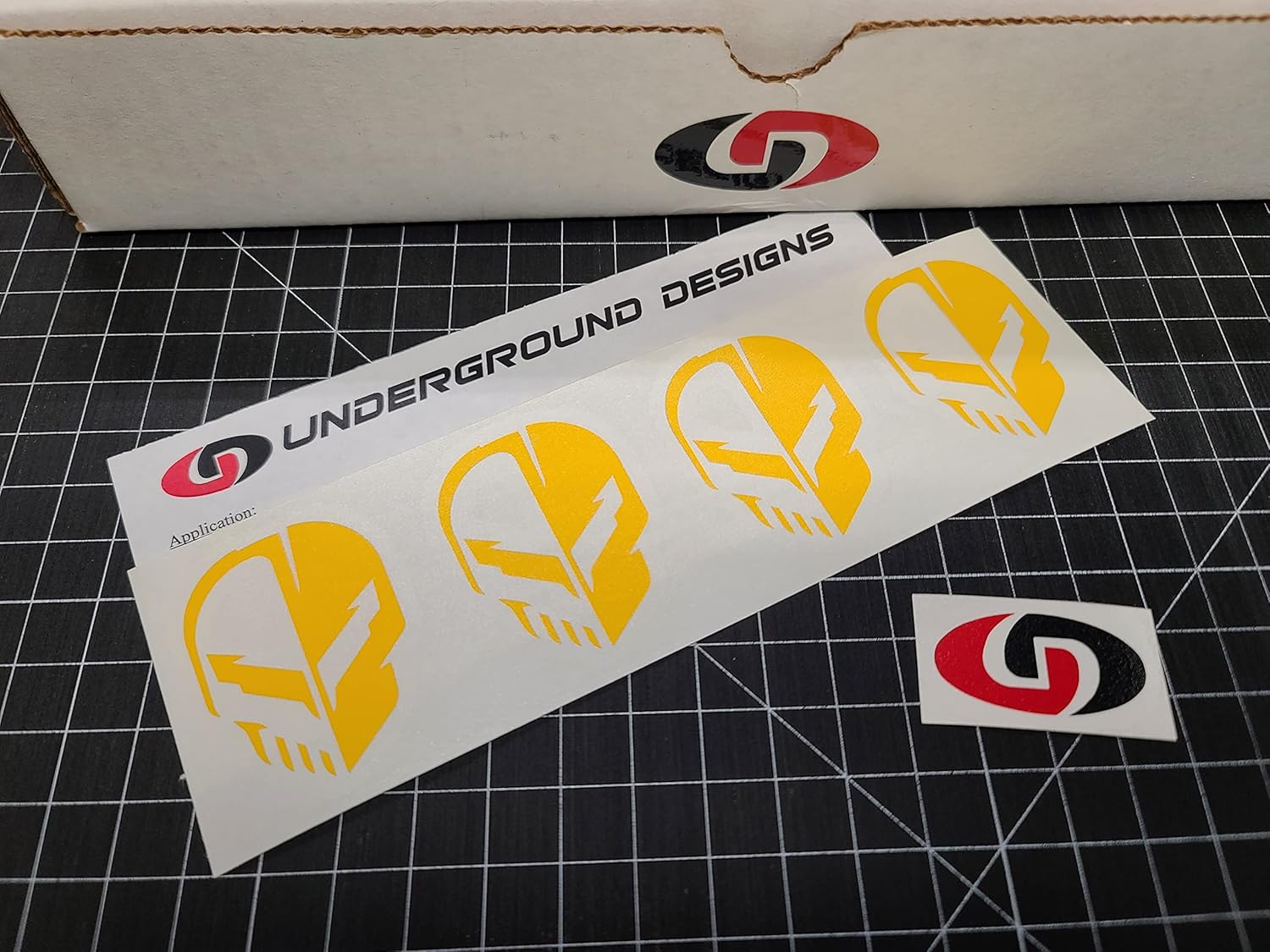 Amazon.com - C8 Mini Skull Decals (2-Pack) Jake Skull Racing Sticker 6 ...