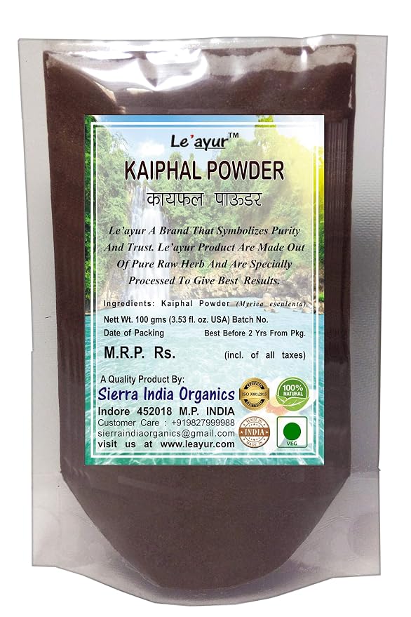 Buy Le'ayur Kaiphal (Myrica esculenta) Powder, 100 Gms Online at Low ...