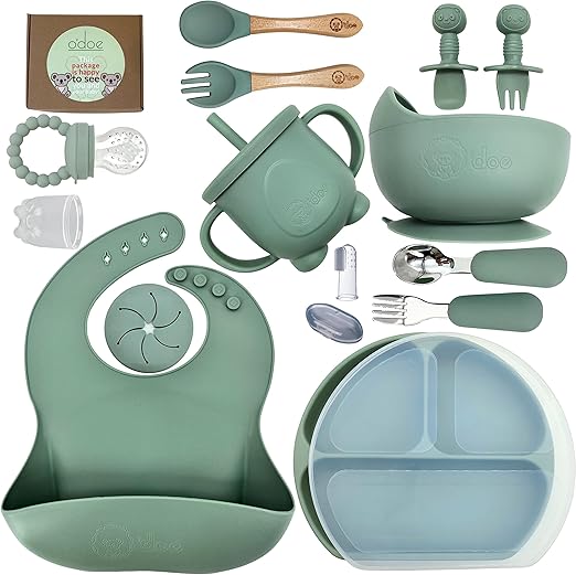 Amazon.com: Baby Led Weaning Feeding Supplies for Toddlers, Baby ...