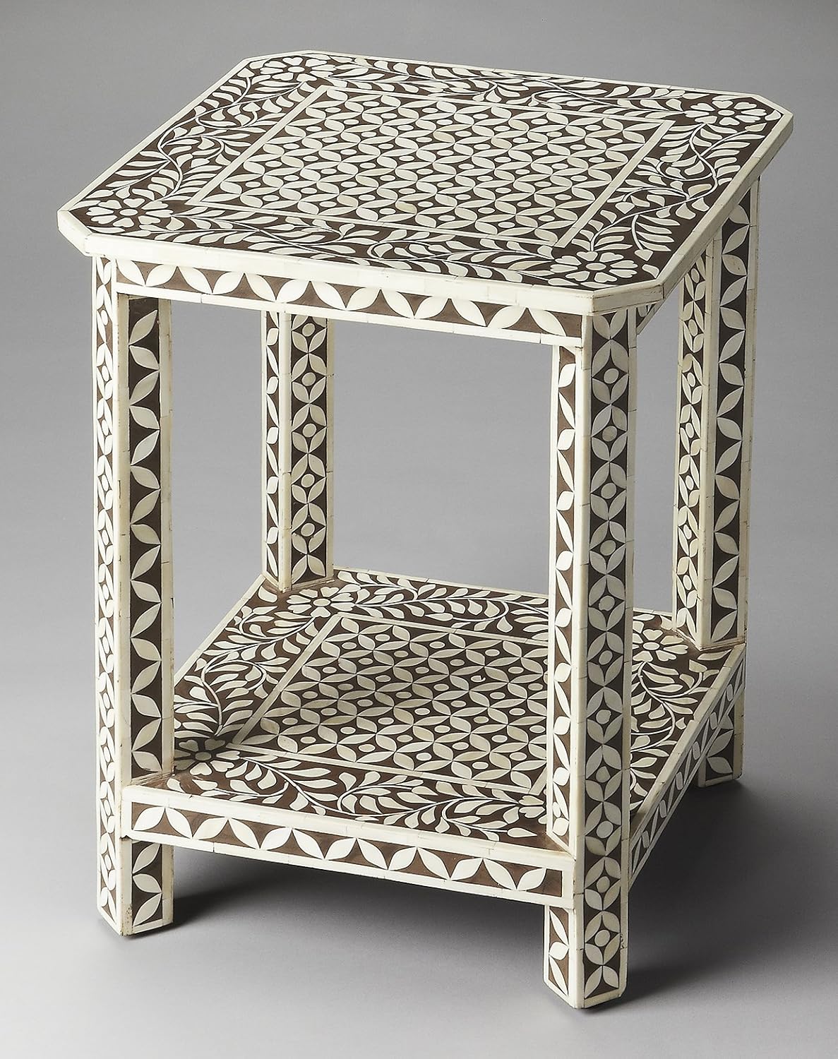 Amazon.com: Butler Side Table in Brown Finish : Home & Kitchen