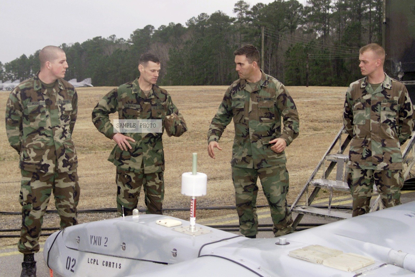 Photo Marines From Marine Unmanned Aerial Vehical Squadron 2 Vmu ...
