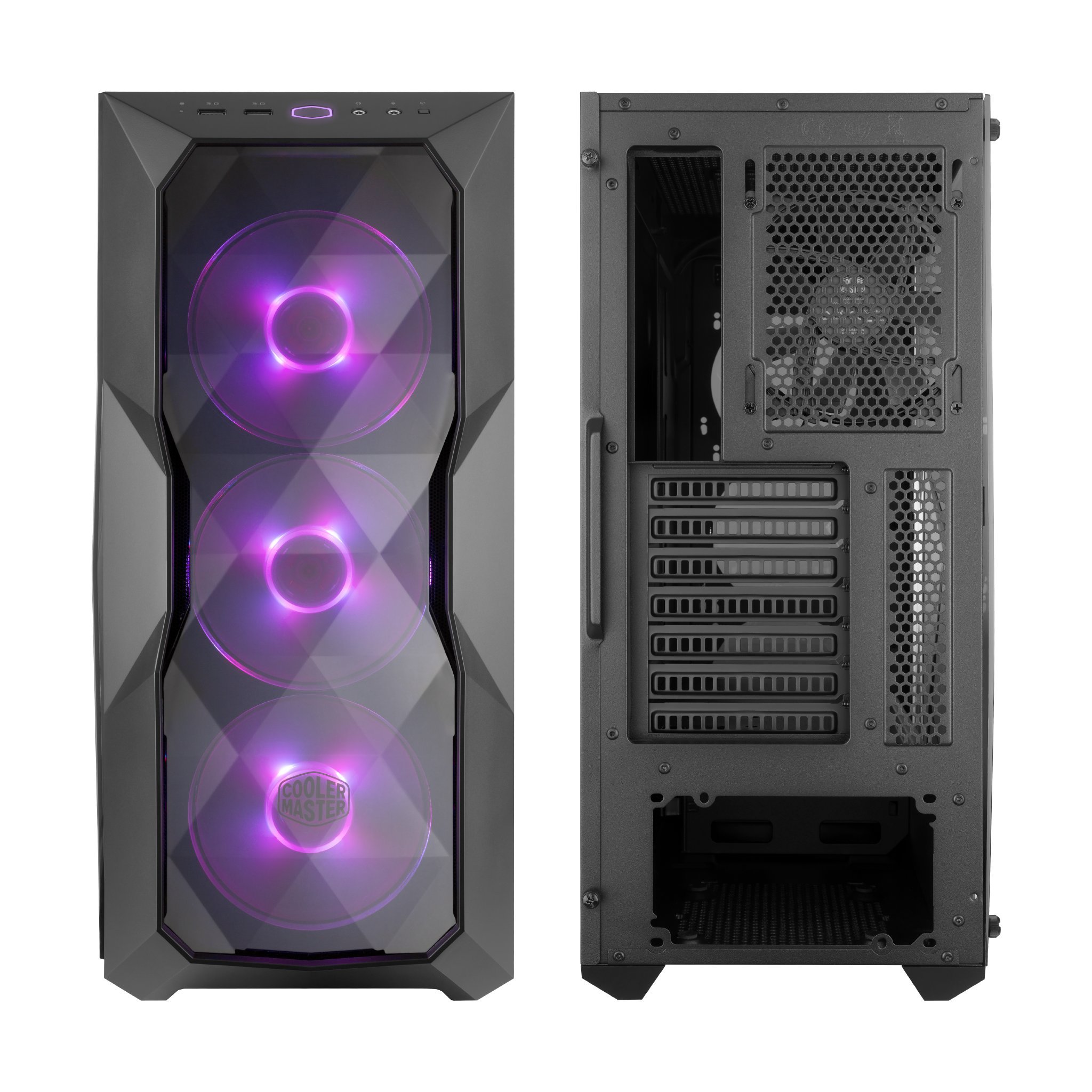 Buy Cooler Master MasterBox TD500 ATX Mid Tower with 3D Diamond-Cut ...