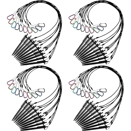 Amazon.com : Lewtemi 45 Sets Pen Leash Anti Lost Lanyard Set Lanyard ...