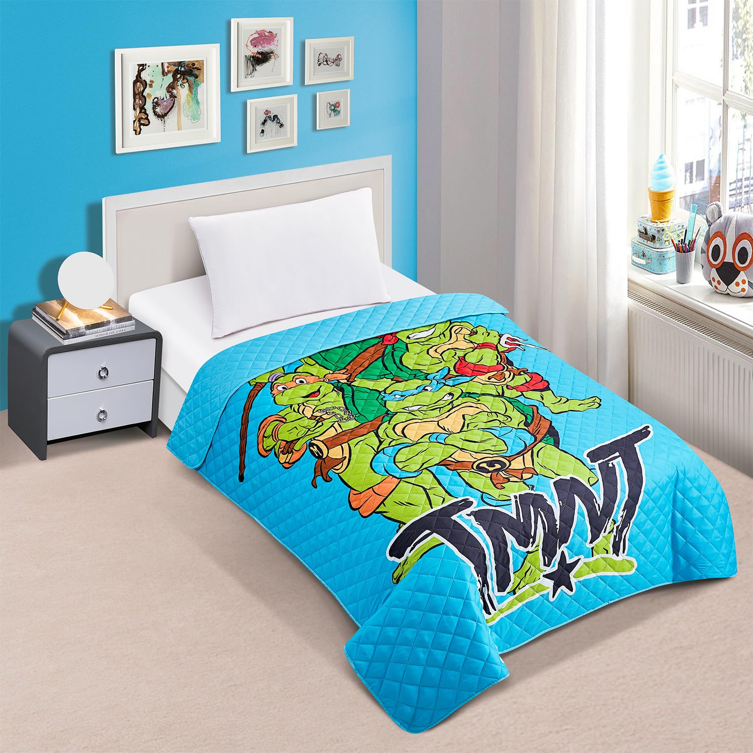 Teenage Mutant Ninja Turtles Twin Comforter Sets Amazon.com: Jay