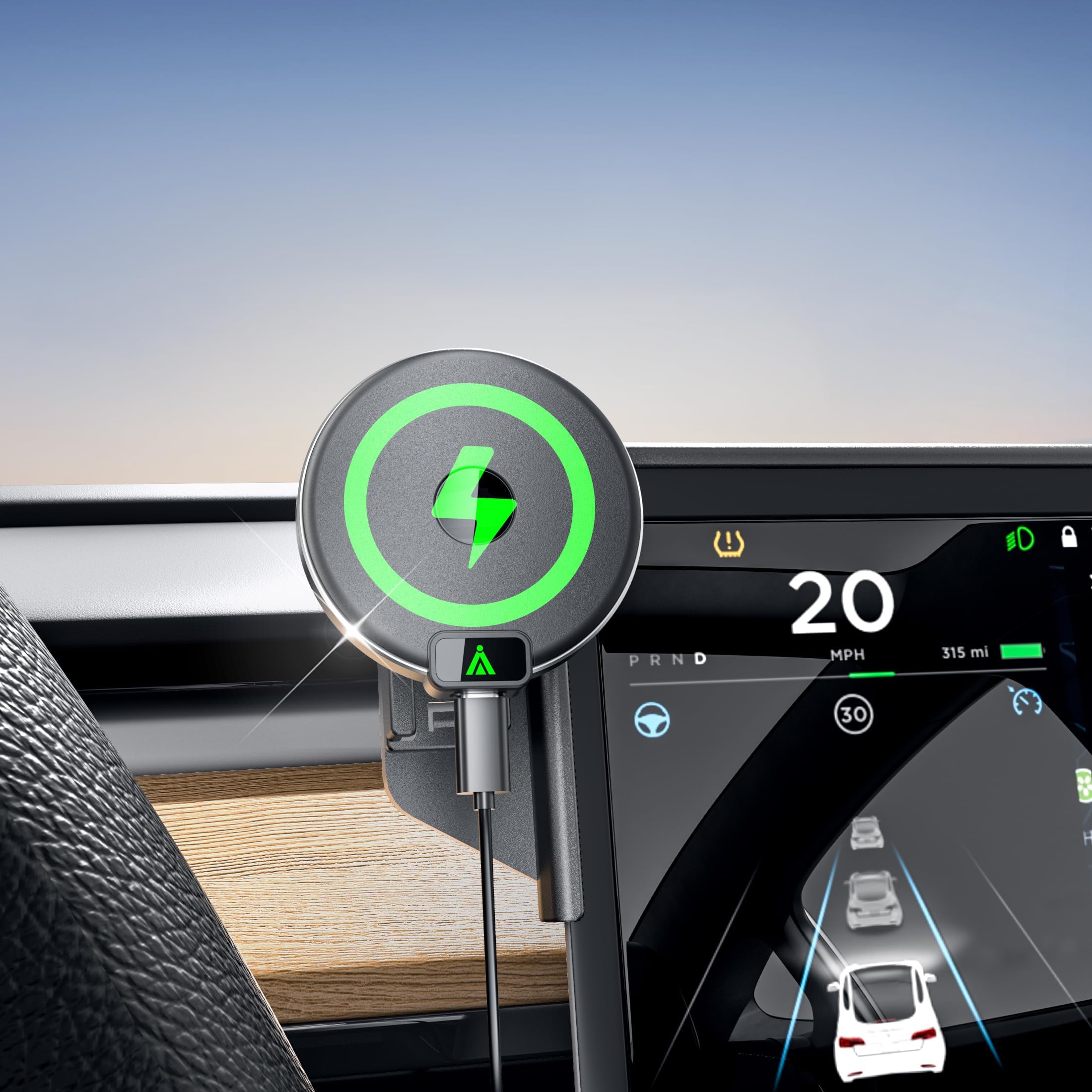 Amazon.com: Magnetic Wireless Car Charger,Specific Phone Mount for Ford ...