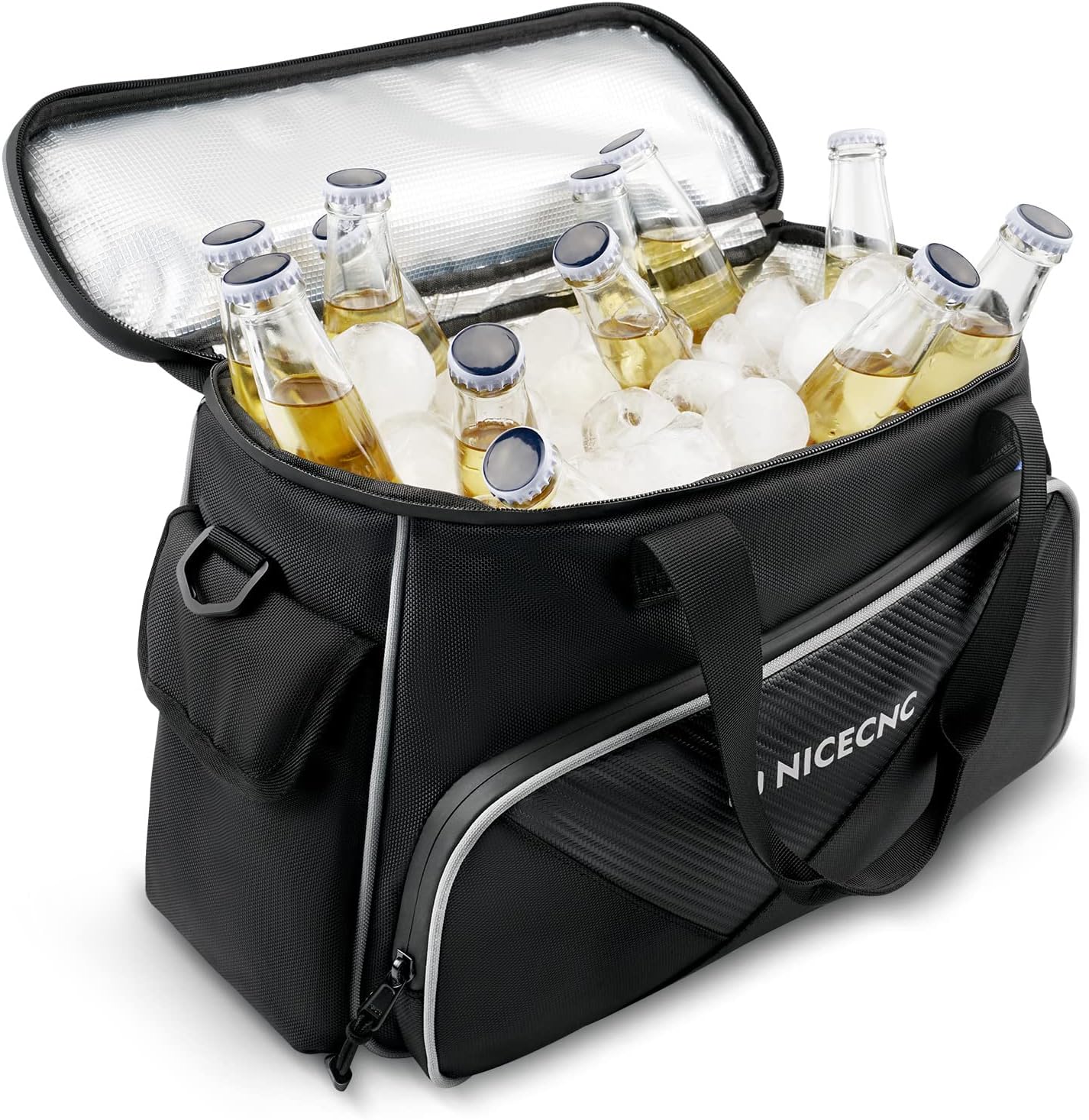 Amazon.com: NICECNC Motorcycle Saddle Bag Cooler, Upgraded Double ...